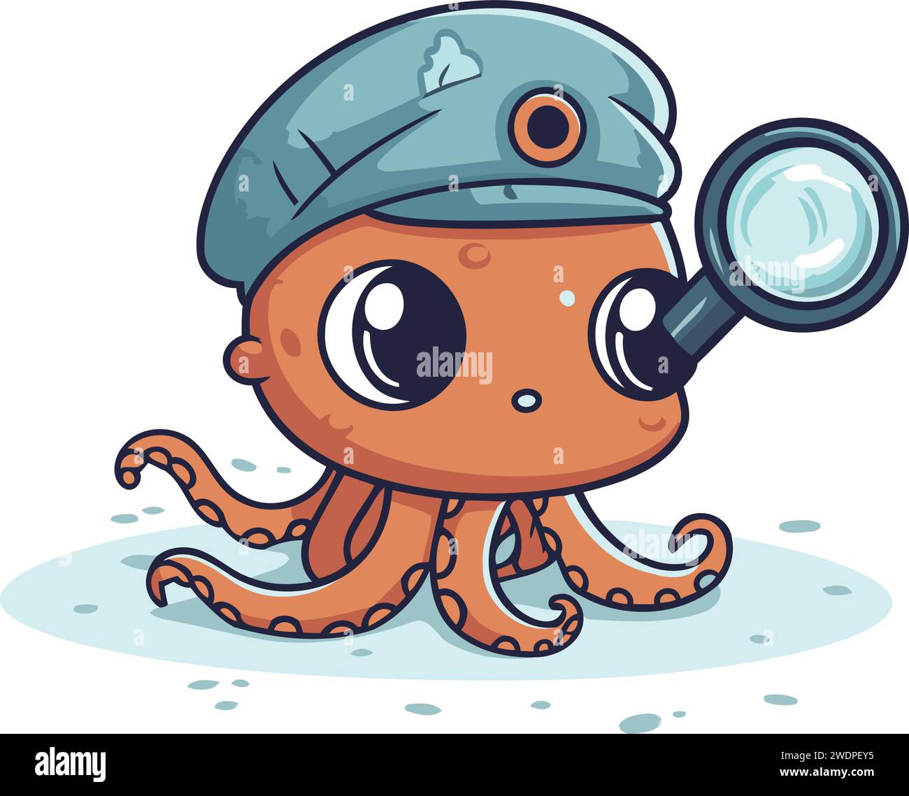 With a glass cap Stock Vector Images - Alamy