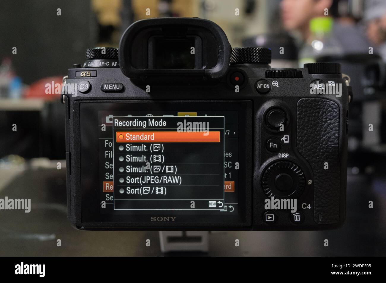 HCMC, VN - Jan 2024. Sony Alpha A9 Mirrorless Camera Stock Photo - Alamy