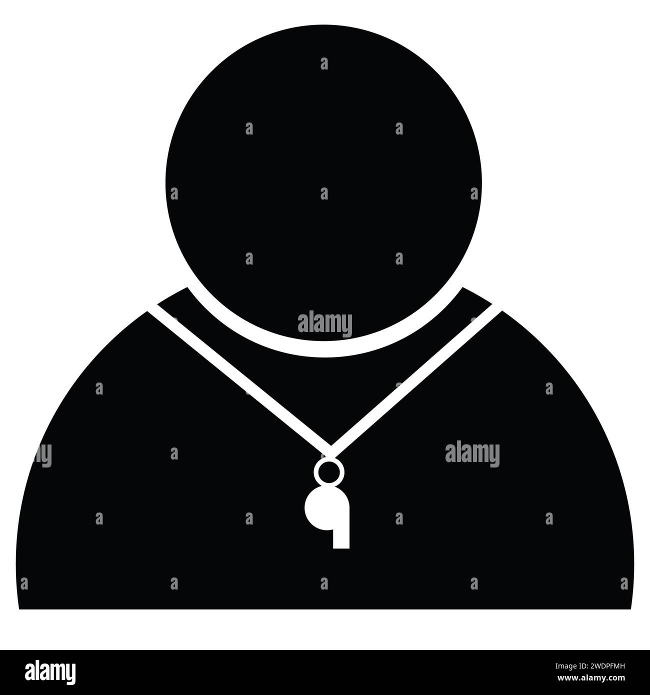 Trainer icon. Personal trainer sign. Coach symbol. flat style Stock ...