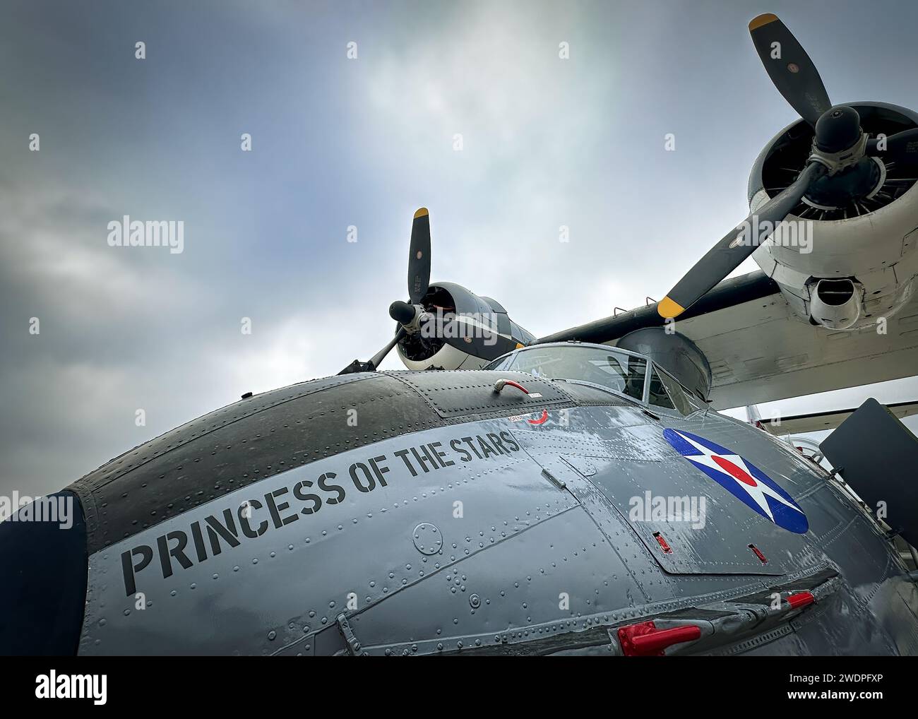 A World War Two PBY Catalina, or Consolidated Model 28, flying boat or ...