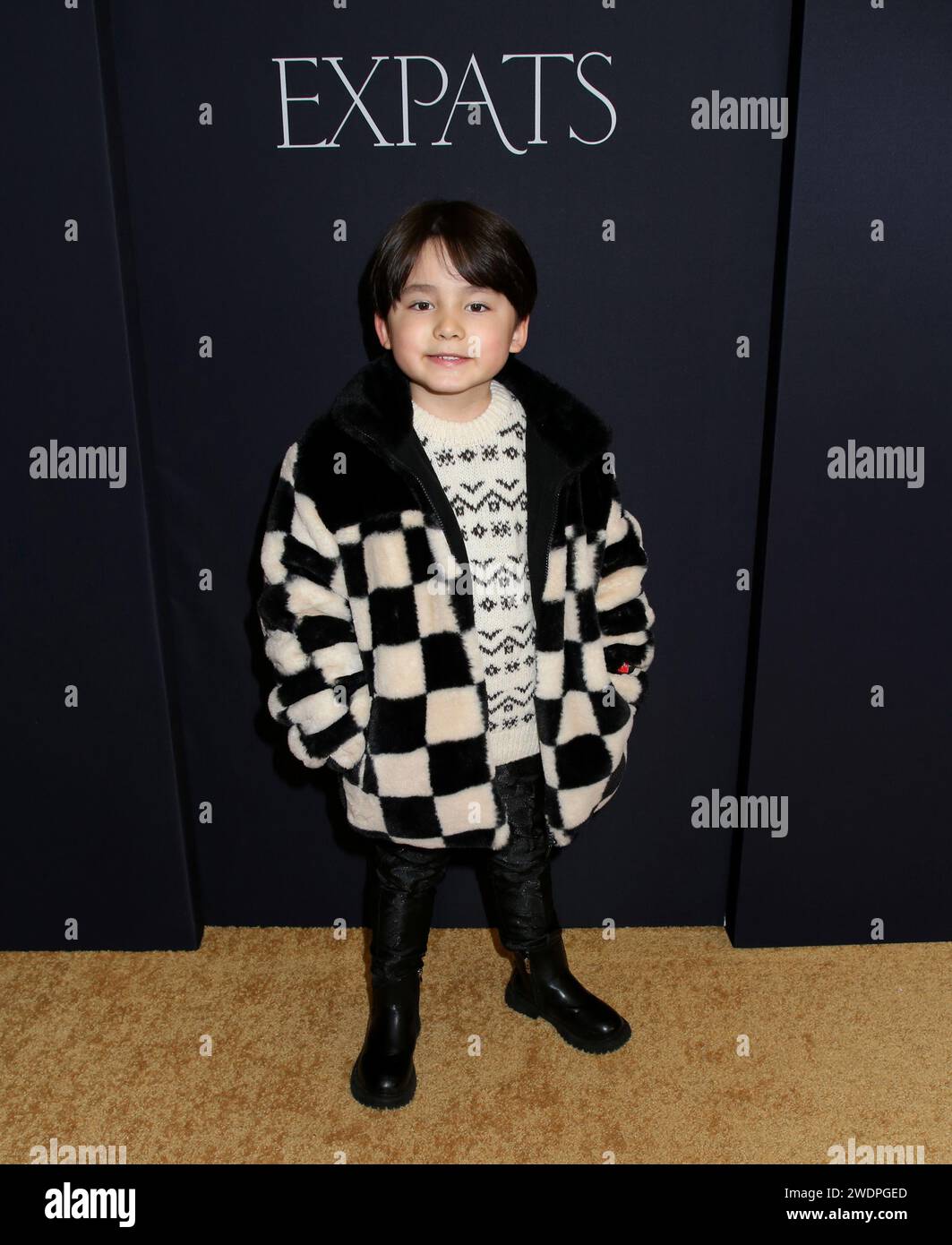 New York City, USA. 21st Jan, 2024. Connor James attending the 'Expats ...