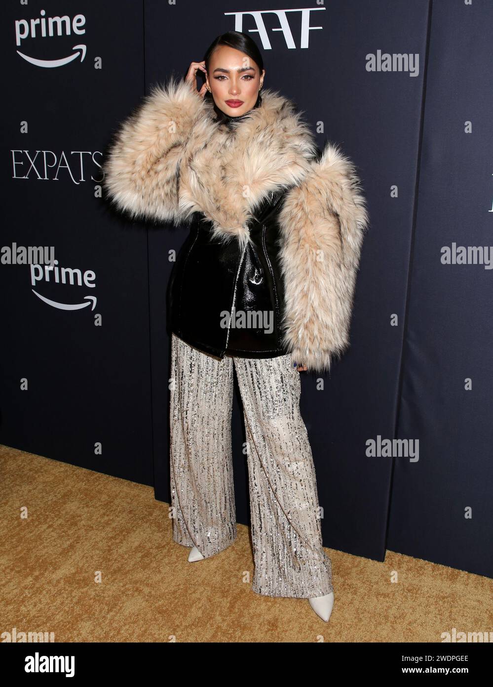 New York City, USA. 21st Jan, 2024. R'Bonney Gabriel attending the ...