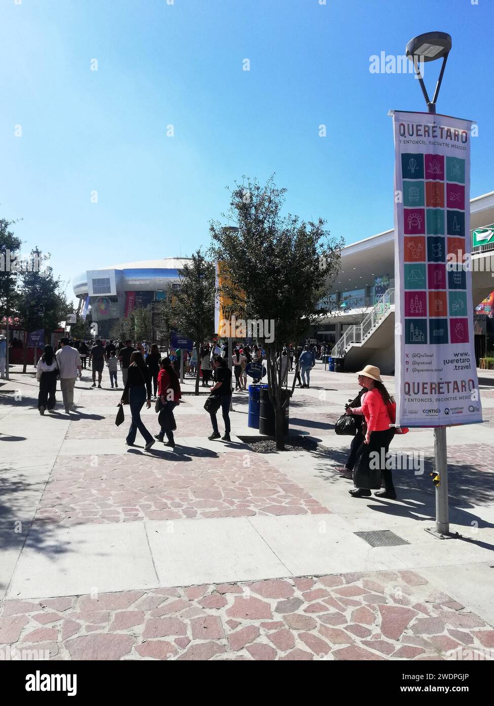 LEON, MEXICO. JAN 21. (EDITORIAL USE ONLY) Visitors and tourists ...