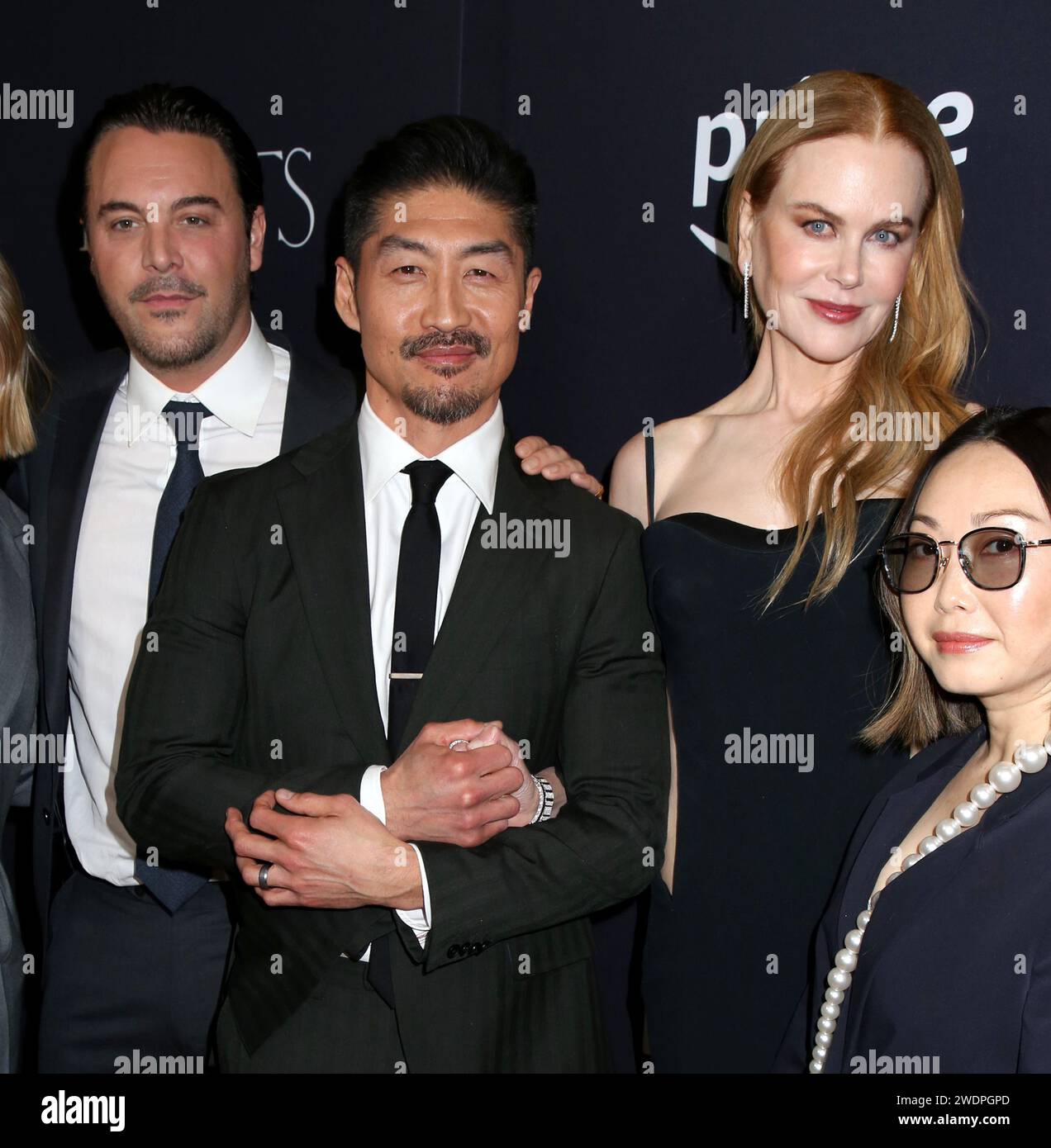 New York City, USA. 21st Jan, 2024. Jack Huston, Brian Tee and Nicole ...