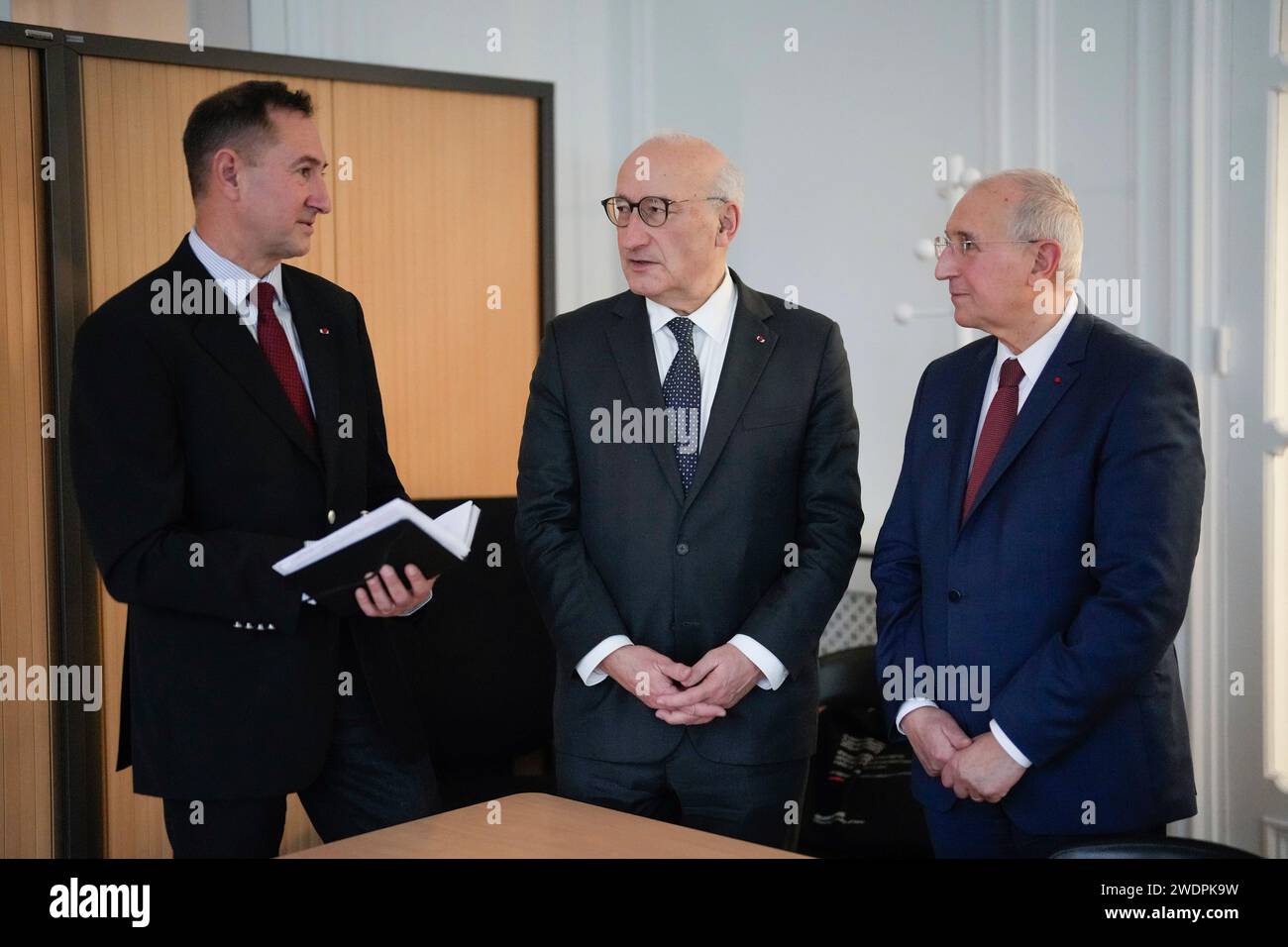 Members of the Liberation Mission, the specially-created body that is ...