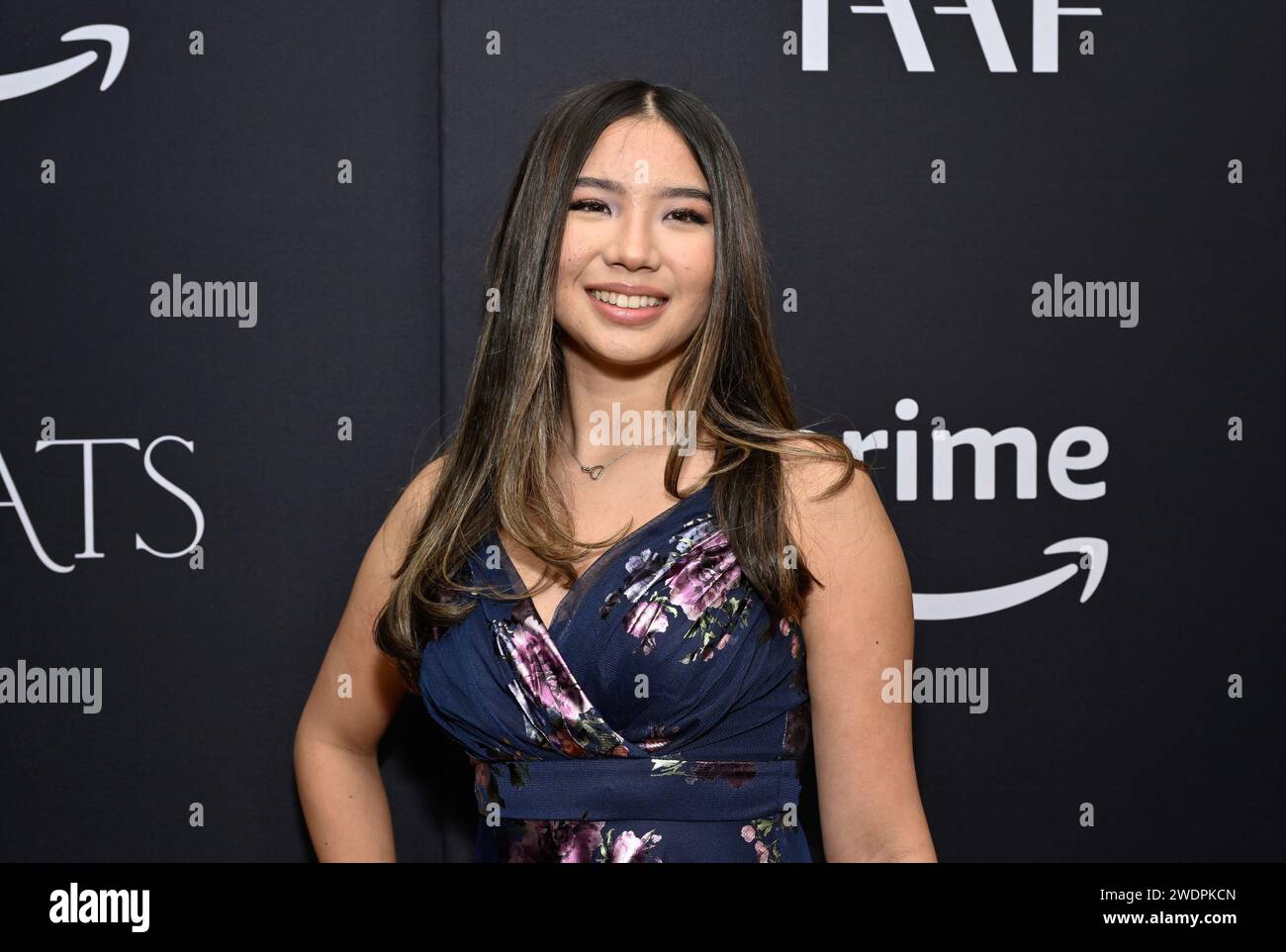 Tiana Gowen attends the premiere of "Expats" at the Museum of Modern ...