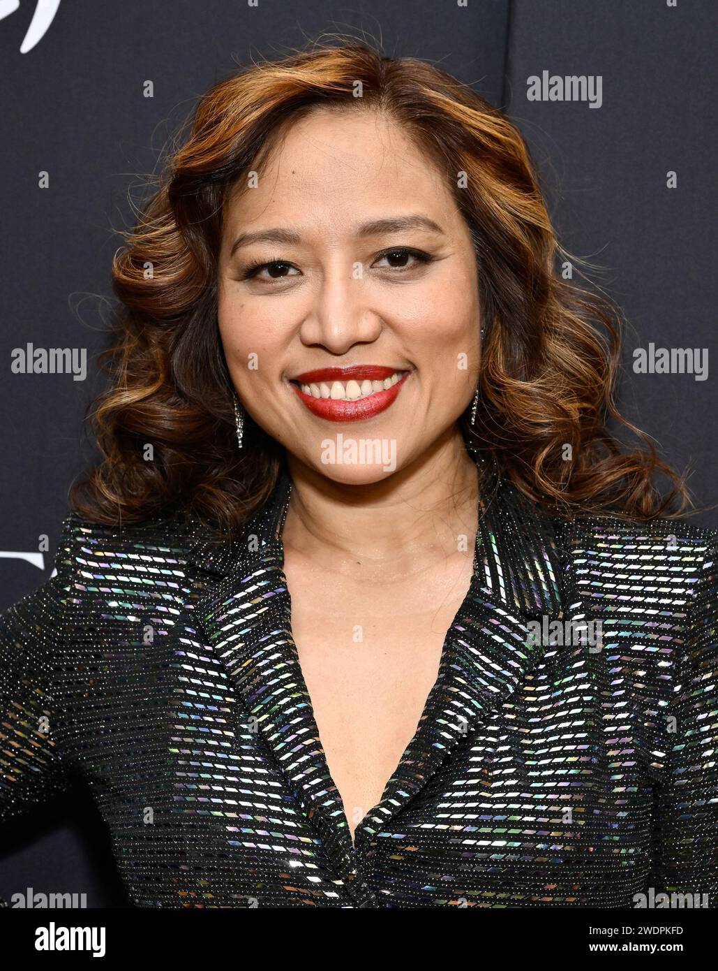 Amelyn Pardenilla attends the premiere of "Expats" at the Museum of Modern Art on Sunday, Jan ...