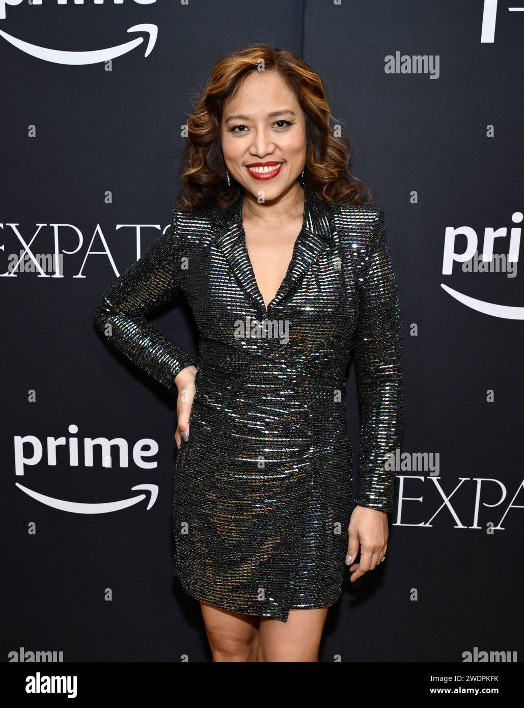 Amelyn Pardenilla attends the premiere of "Expats" at the Museum of Modern Art on Sunday, Jan ...