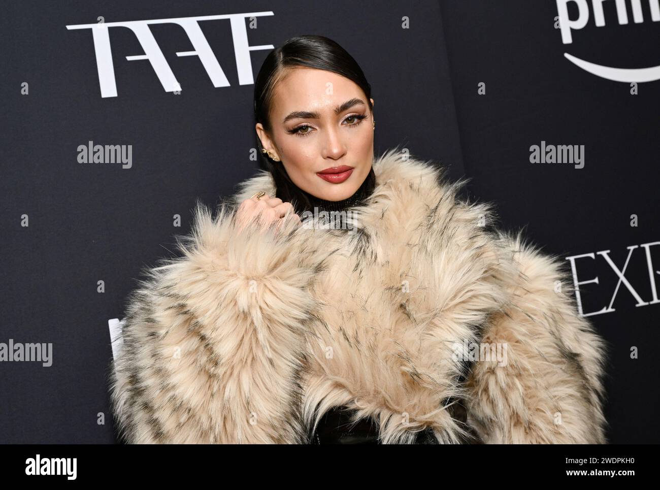 R'Bonney Gabriel attends the premiere of "Expats" at the Museum of ...