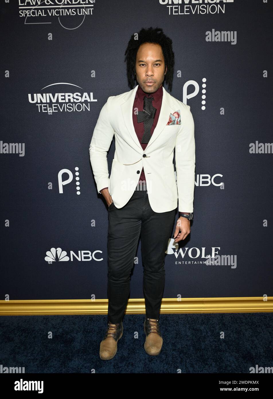 Johnathan Fernandez attends the "Law & Order: SVU" 25th anniversary ...