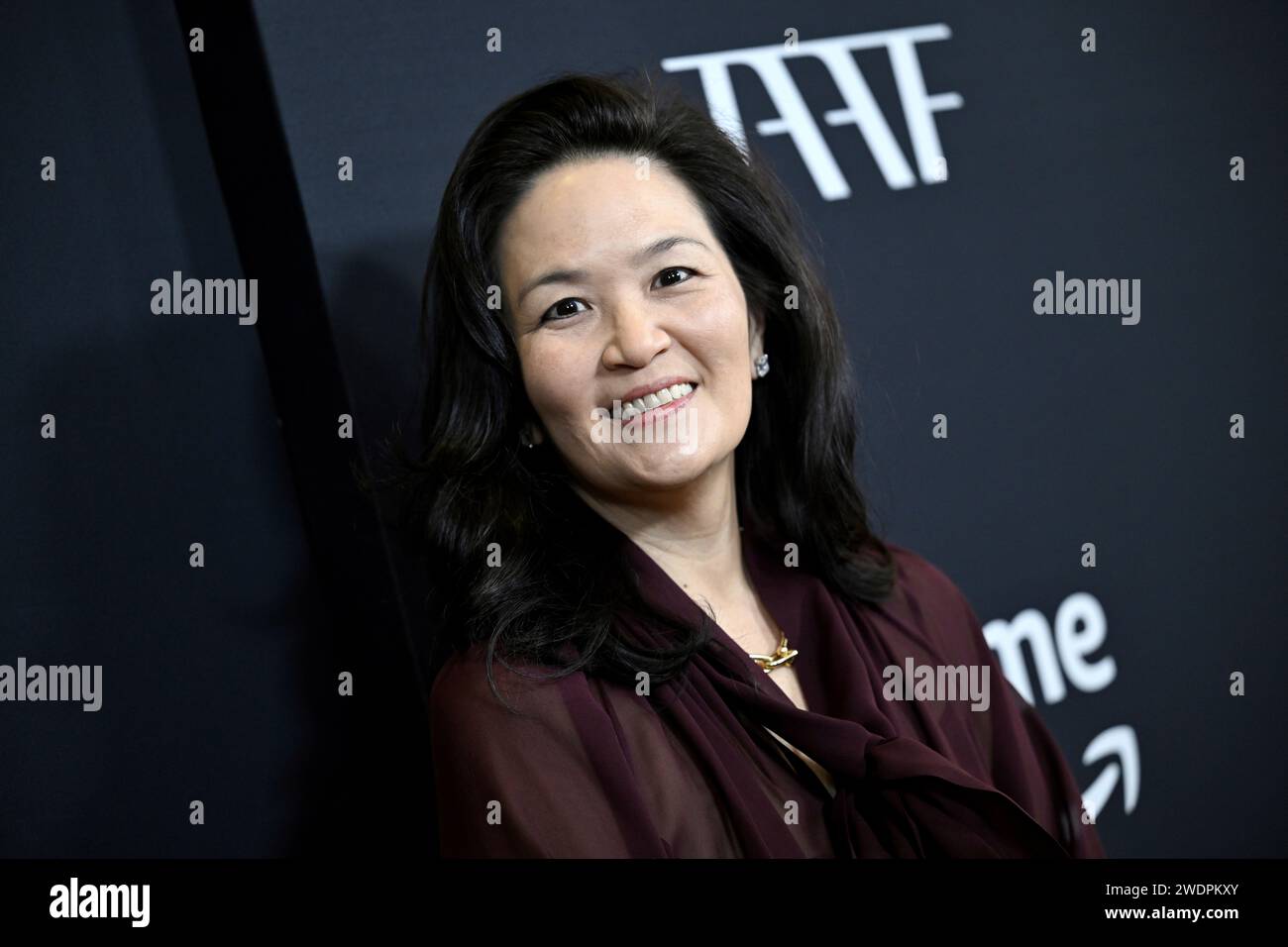 Janice Y.K. Lee attends the premiere of "Expats" at the Museum of ...
