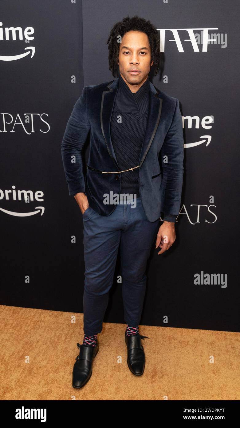 New York, USA. 21st Jan, 2024. Jonathan Fernandez attends Amazon Prime ...