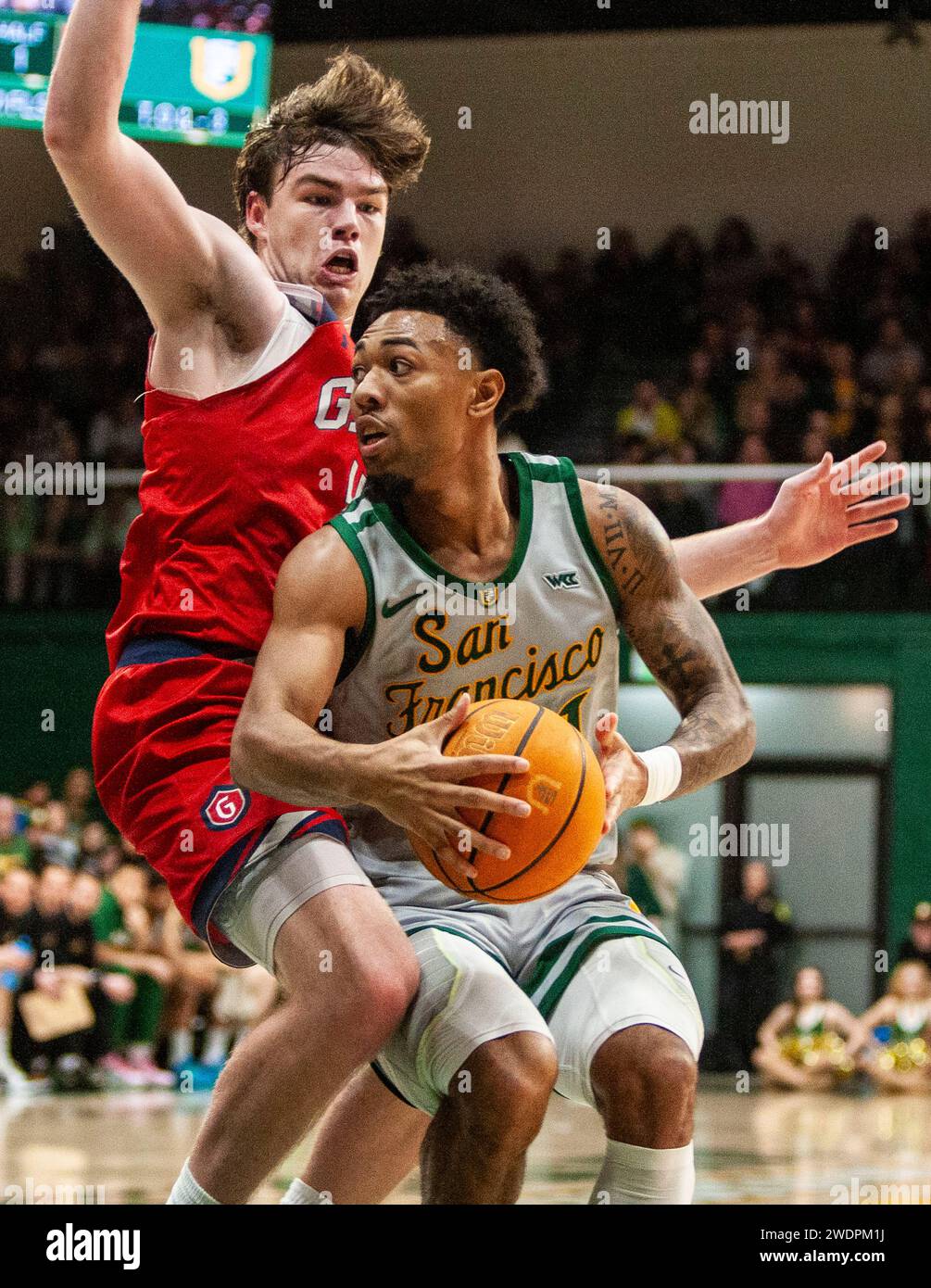 January 20 2024 San Francisco CA, U.S.A. San Francisco guard Malik ...