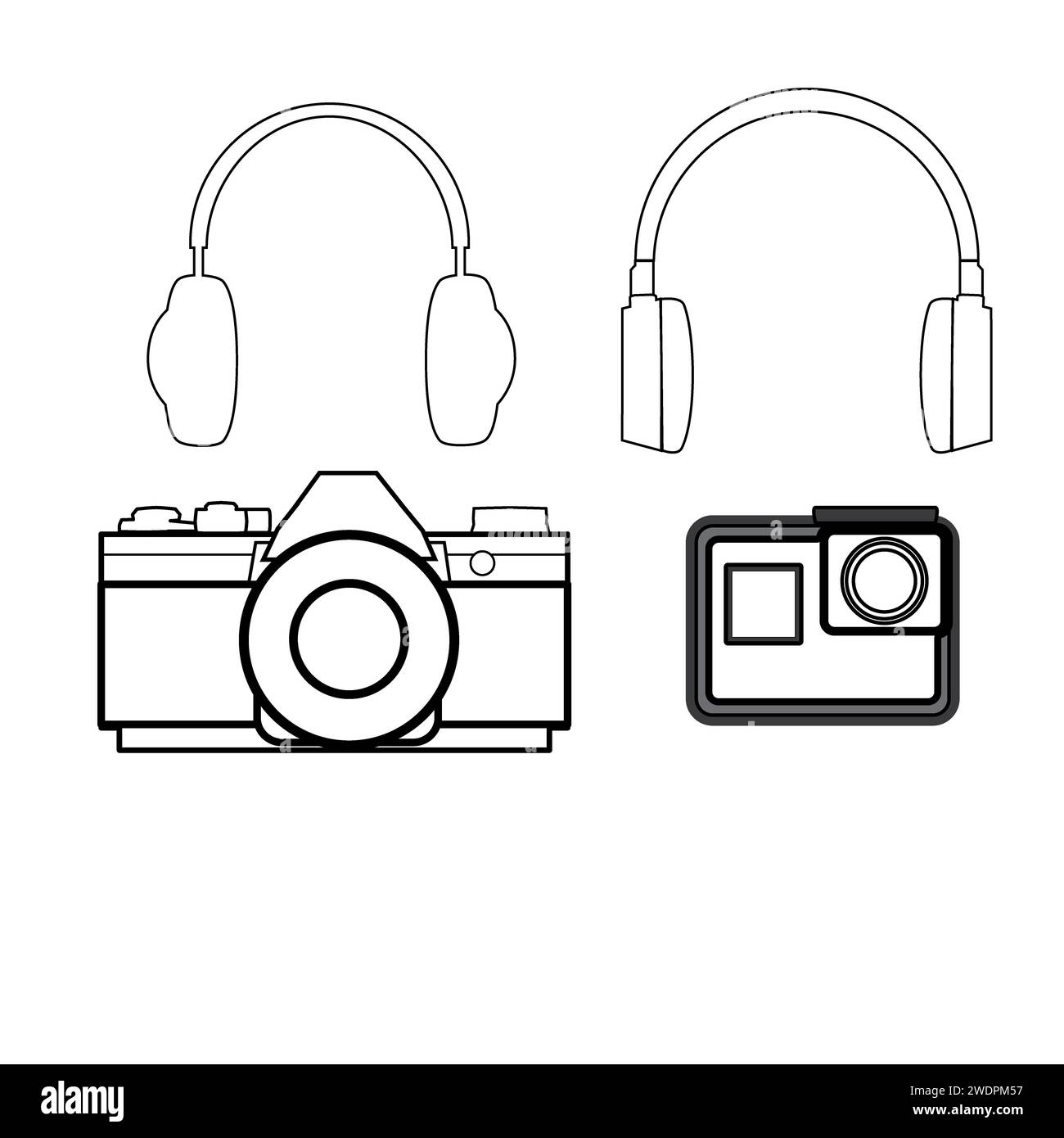 A digital art of devices Stock Photo - Alamy