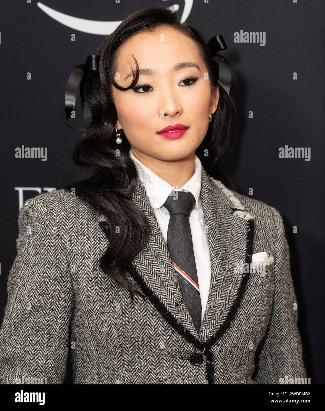 New York, USA. 21st Jan, 2024. Ji-young Yoo attends Amazon Prime MGM ...