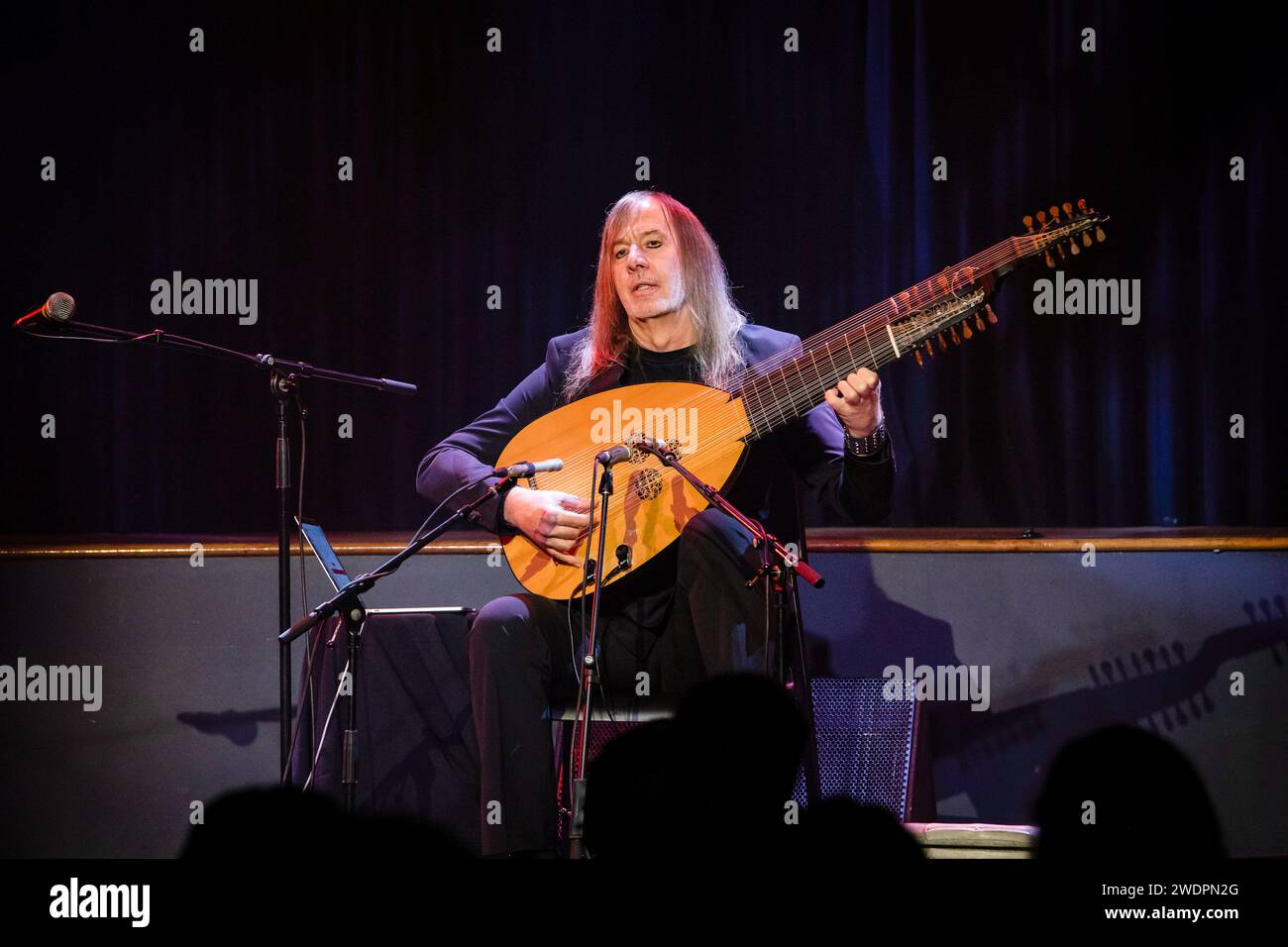 Porto, Portugal. 21st Jan, 2024. Jozef Van Wissem is a Dutch minimalist ...