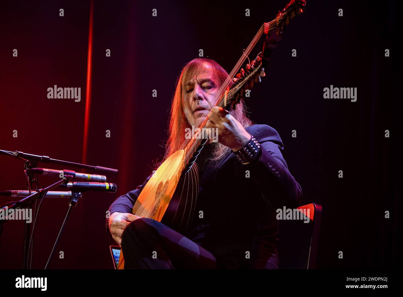 Porto, Portugal. 21st Jan, 2024. Jozef Van Wissem is a Dutch minimalist ...