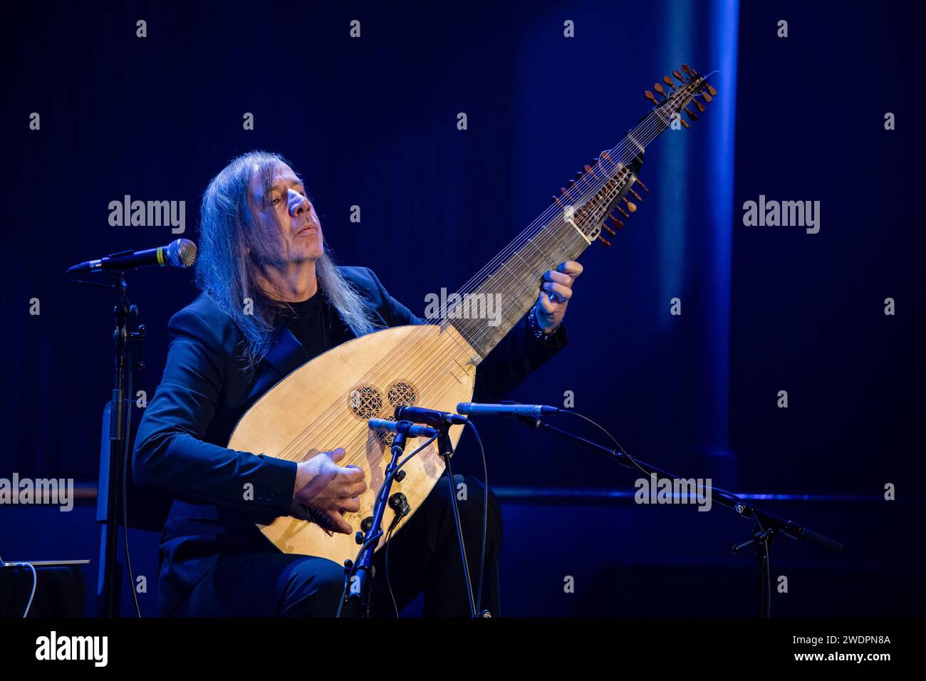 Porto, Portugal. 21st Jan, 2024. Jozef Van Wissem is a Dutch minimalist ...