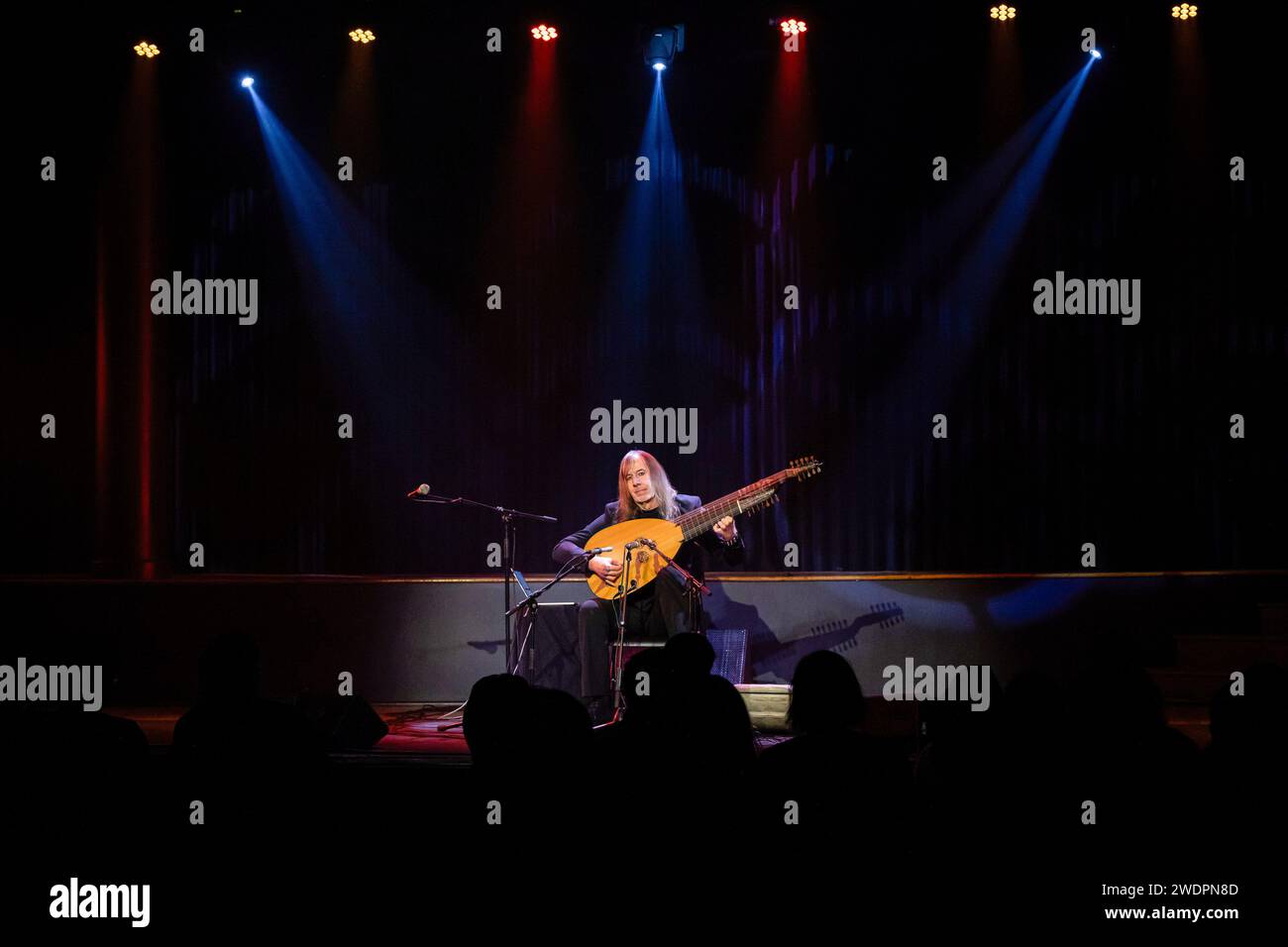 Porto, Portugal. 21st Jan, 2024. Jozef Van Wissem is a Dutch minimalist ...