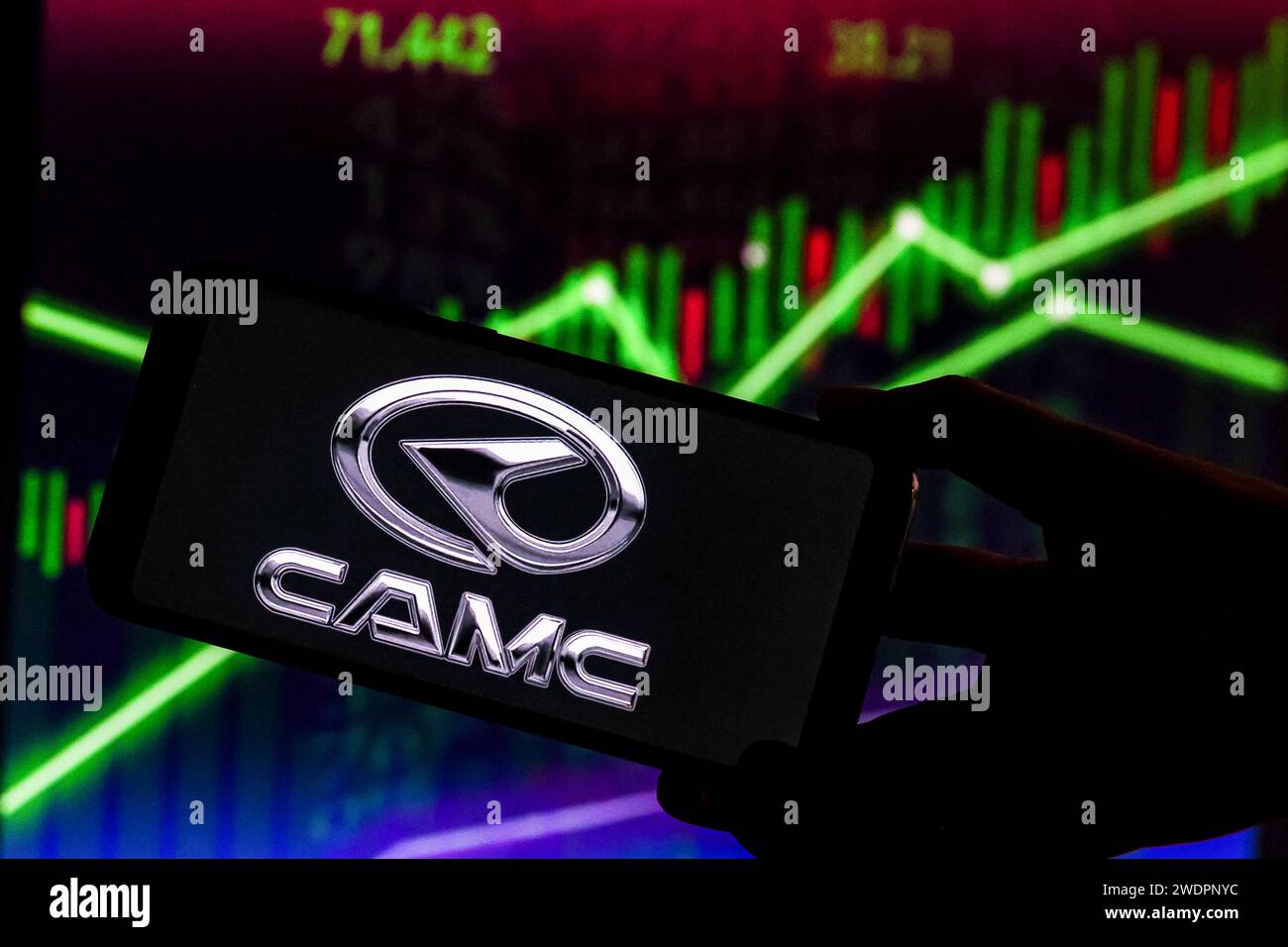 London, UK. 16th Jan, 2024. This illustration photograph presents a ...