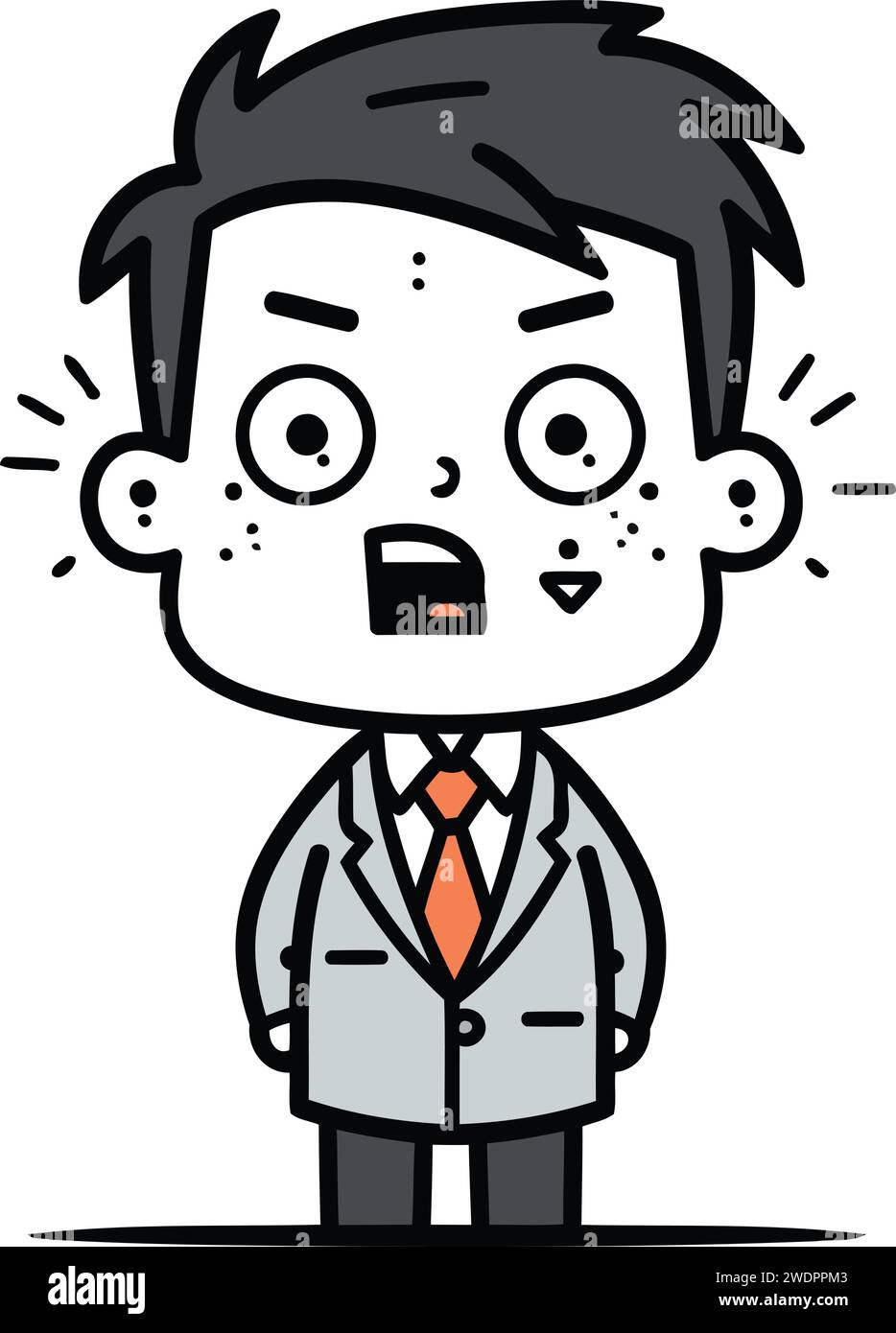 Annoyed vector vectors hi-res stock photography and images - Alamy