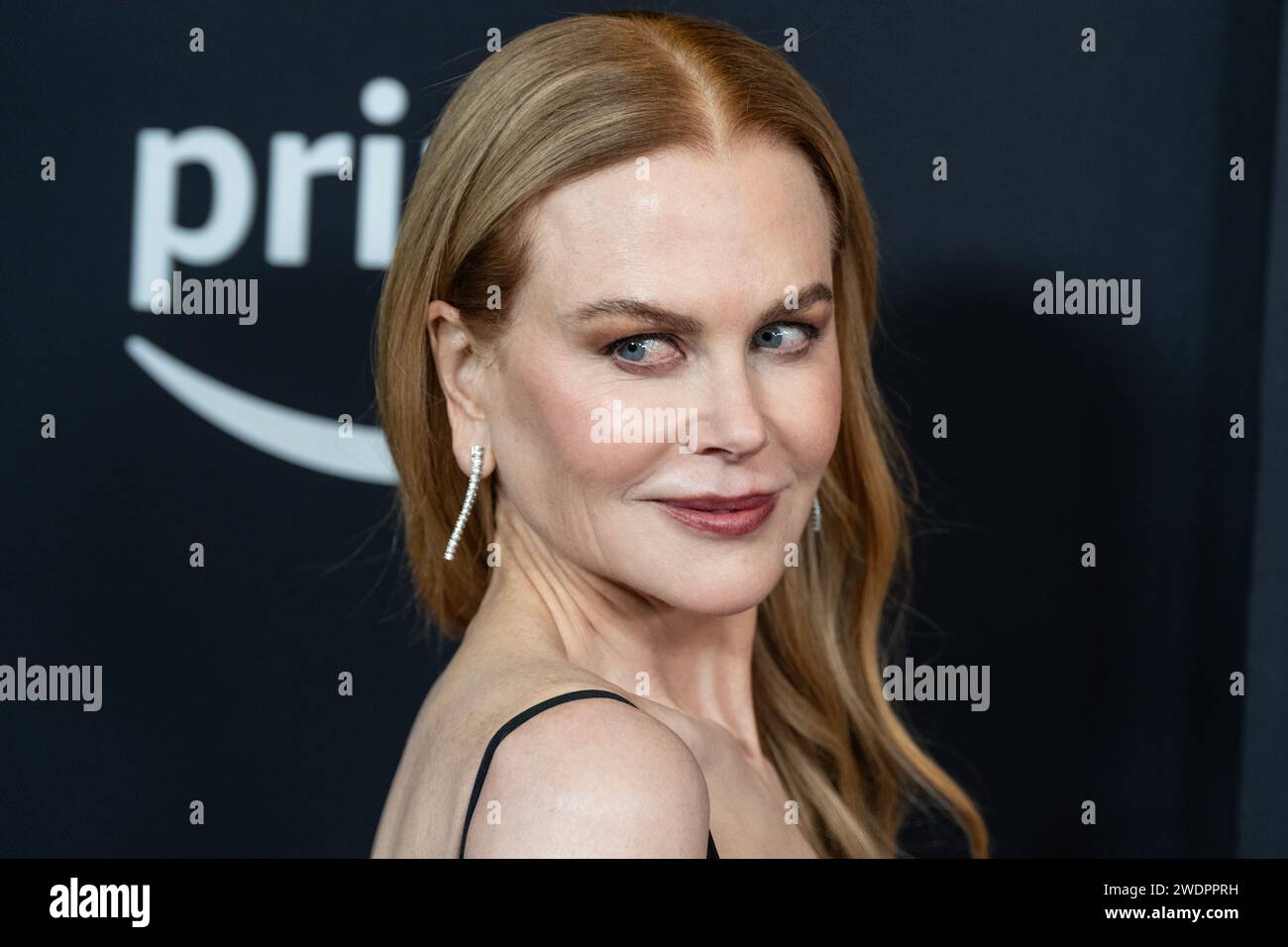 Nicole Kidman wearing dress by Versace attends Amazon Prime MGM Studios ...