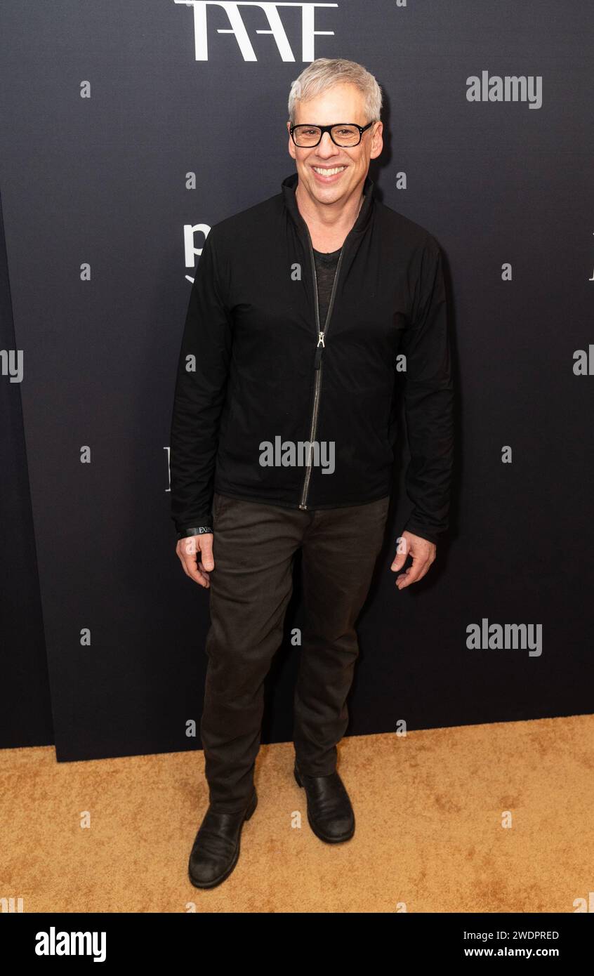 New York, USA. 21st Jan, 2024. Josh Pais attends Amazon Prime MGM ...