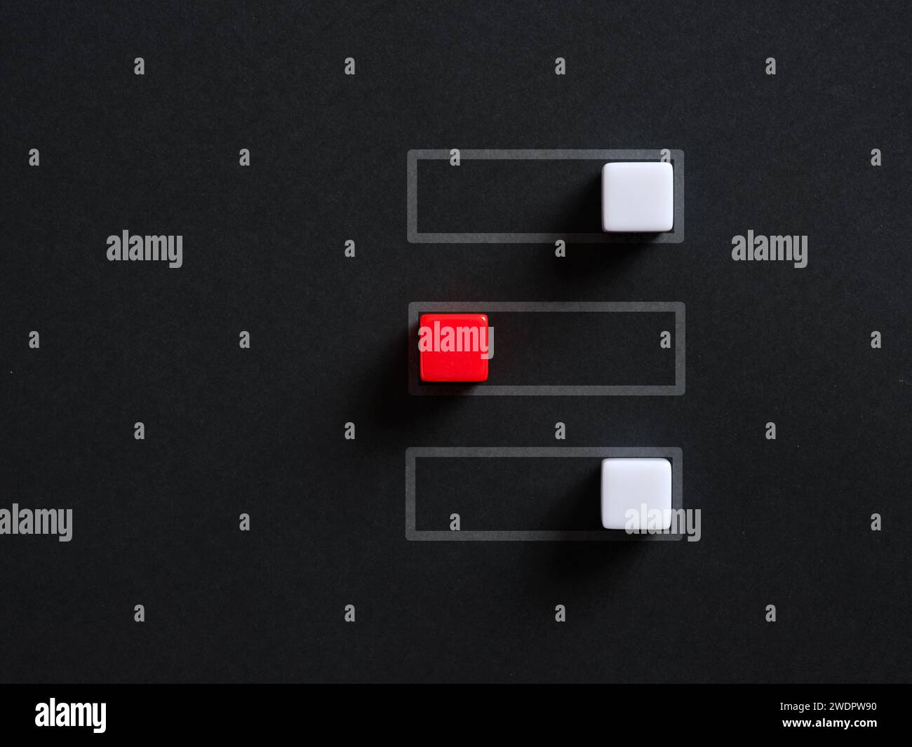 On And Off Switches With One Of The Switches Is Off Disabled And Enabled Power Switch Buttons
