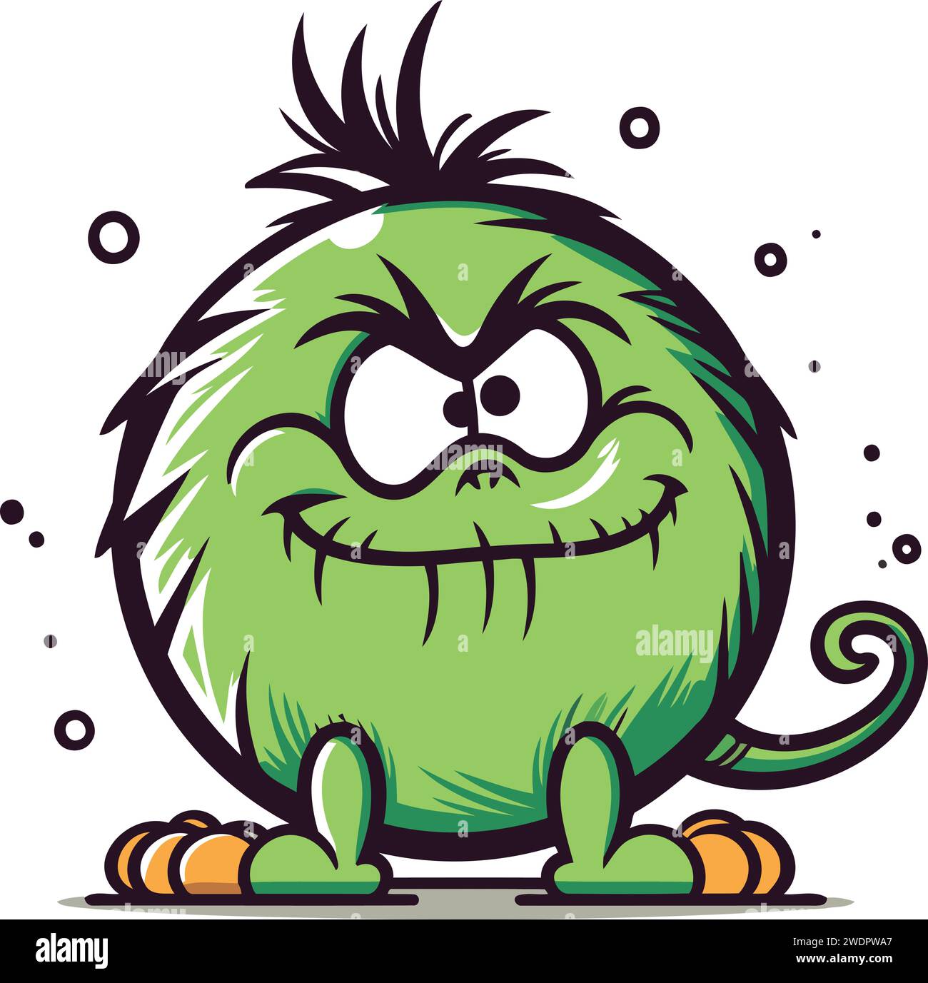 Sad monster Stock Vector Images - Alamy