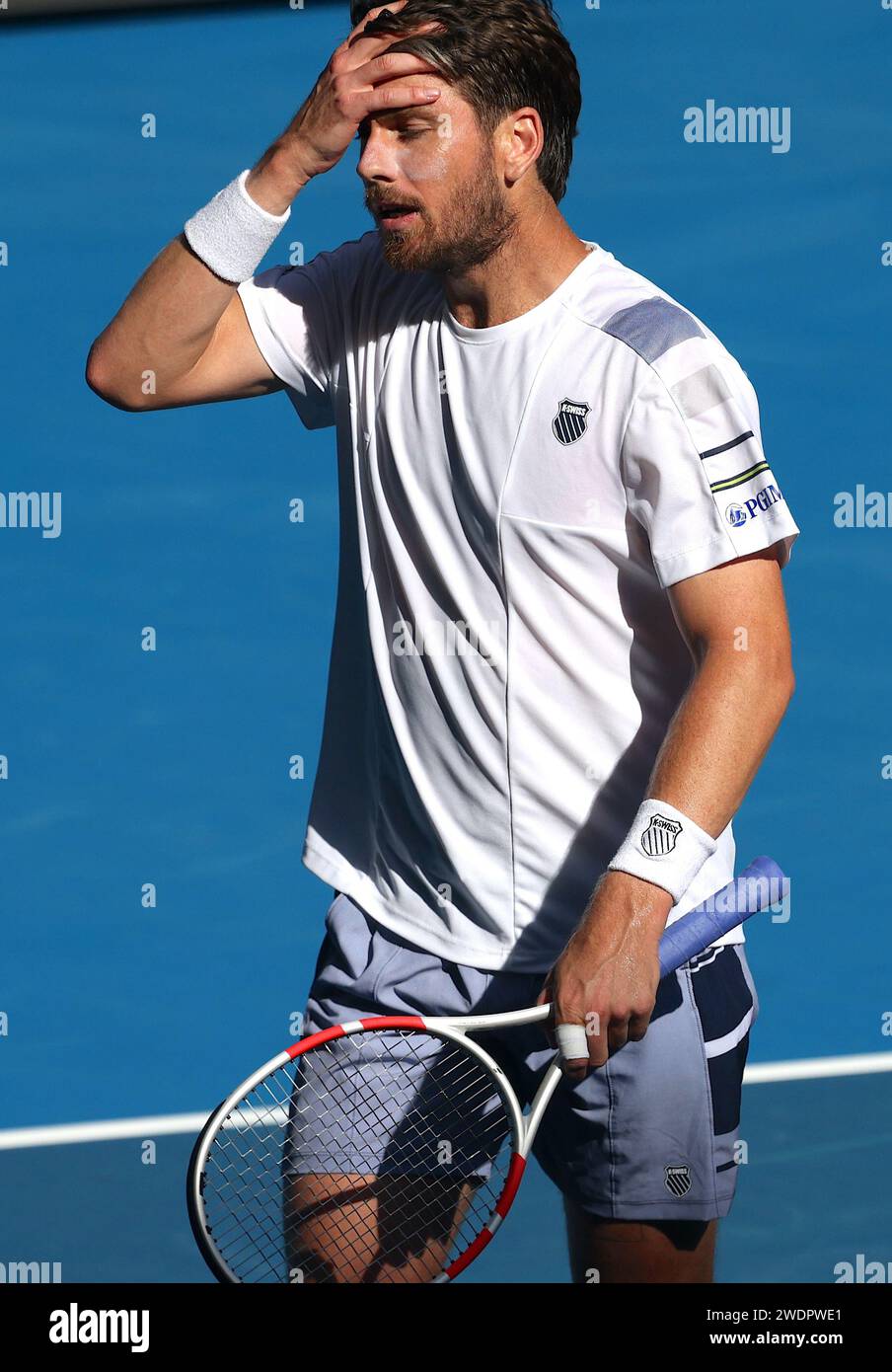 Melbourne, Australia, 22nd Jan, 2024. Tennis player Cameron Norrie from ...
