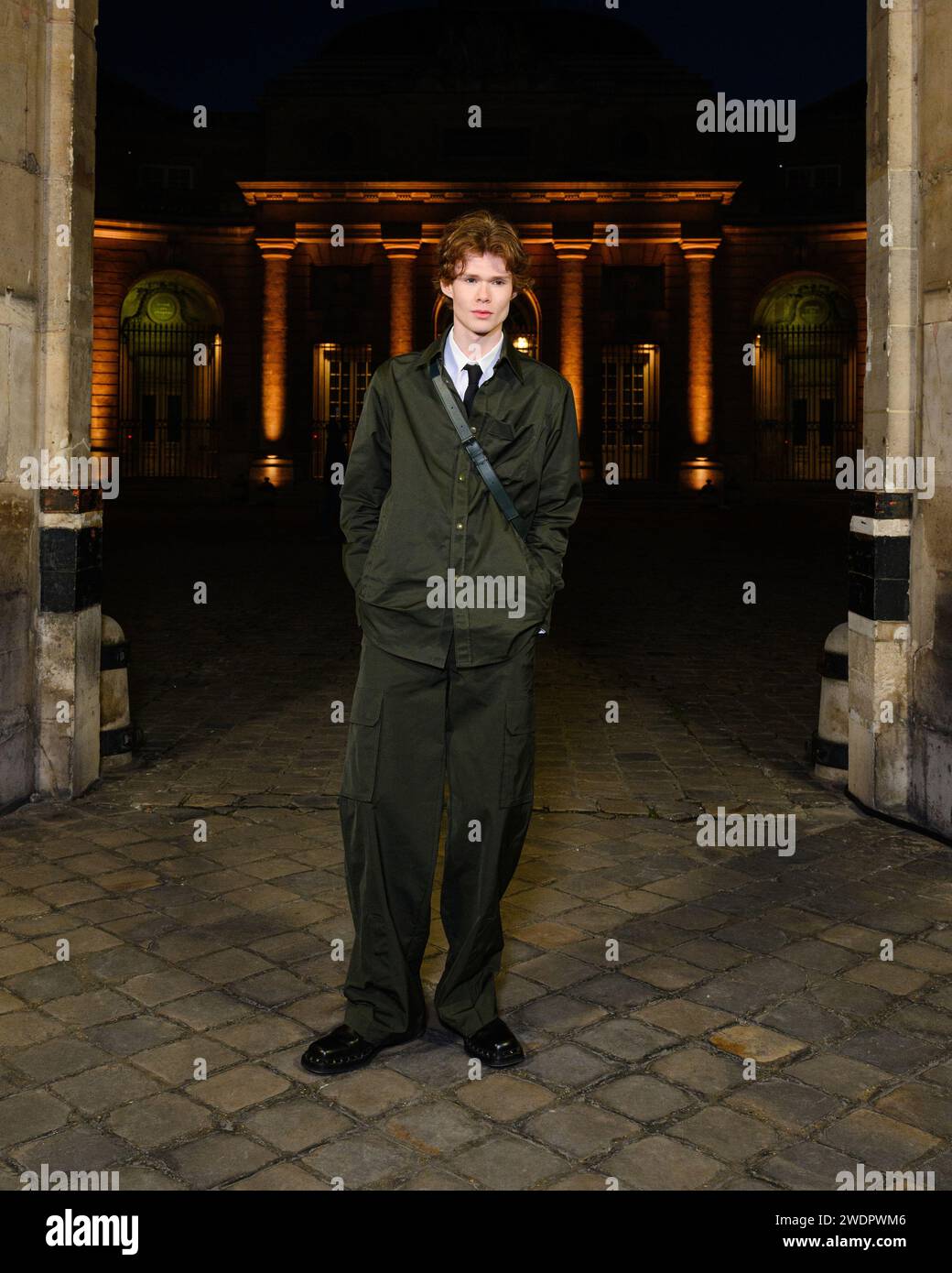 Louis Powell Paris Fashion Week - Men F/W 2024-25 Valentino Fashion ...