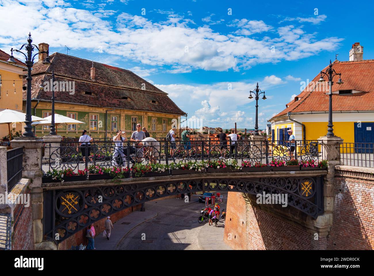 Bridge of Lies in Sibiu, Transylvania, Romania Stock Photo - Alamy