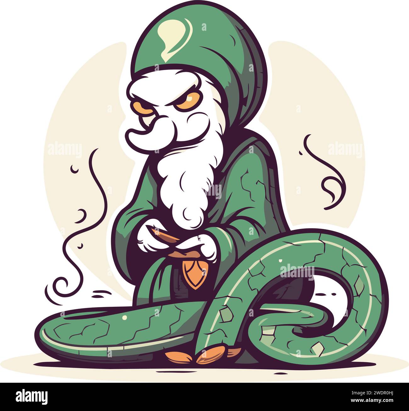 Santa clause vector vectors Cut Out Stock Images & Pictures - Alamy