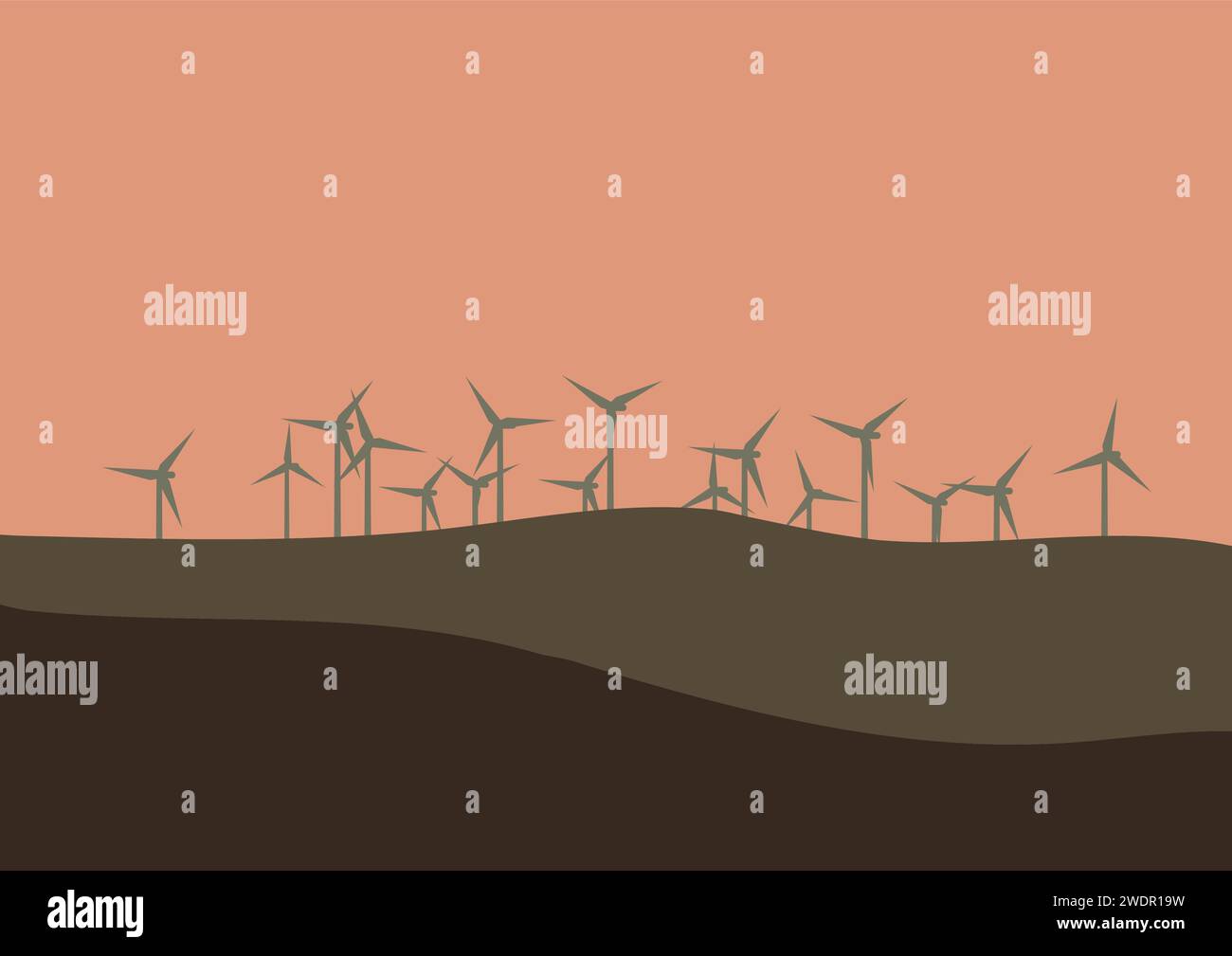 renewable energy abstract background vector illustration Stock Vector ...