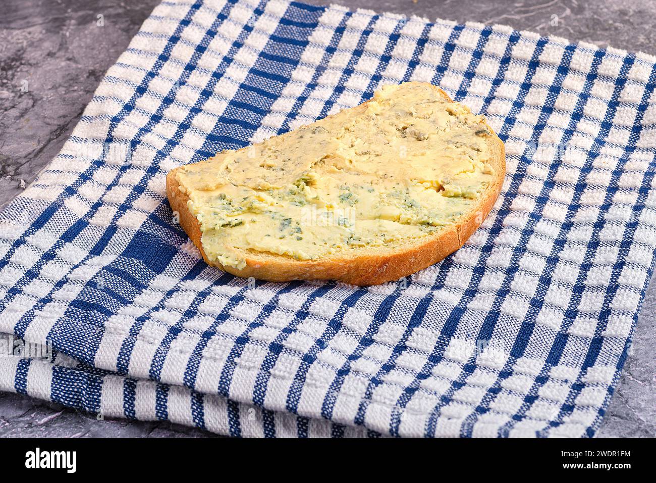 Slice butter on whole meal hi-res stock photography and images - Alamy