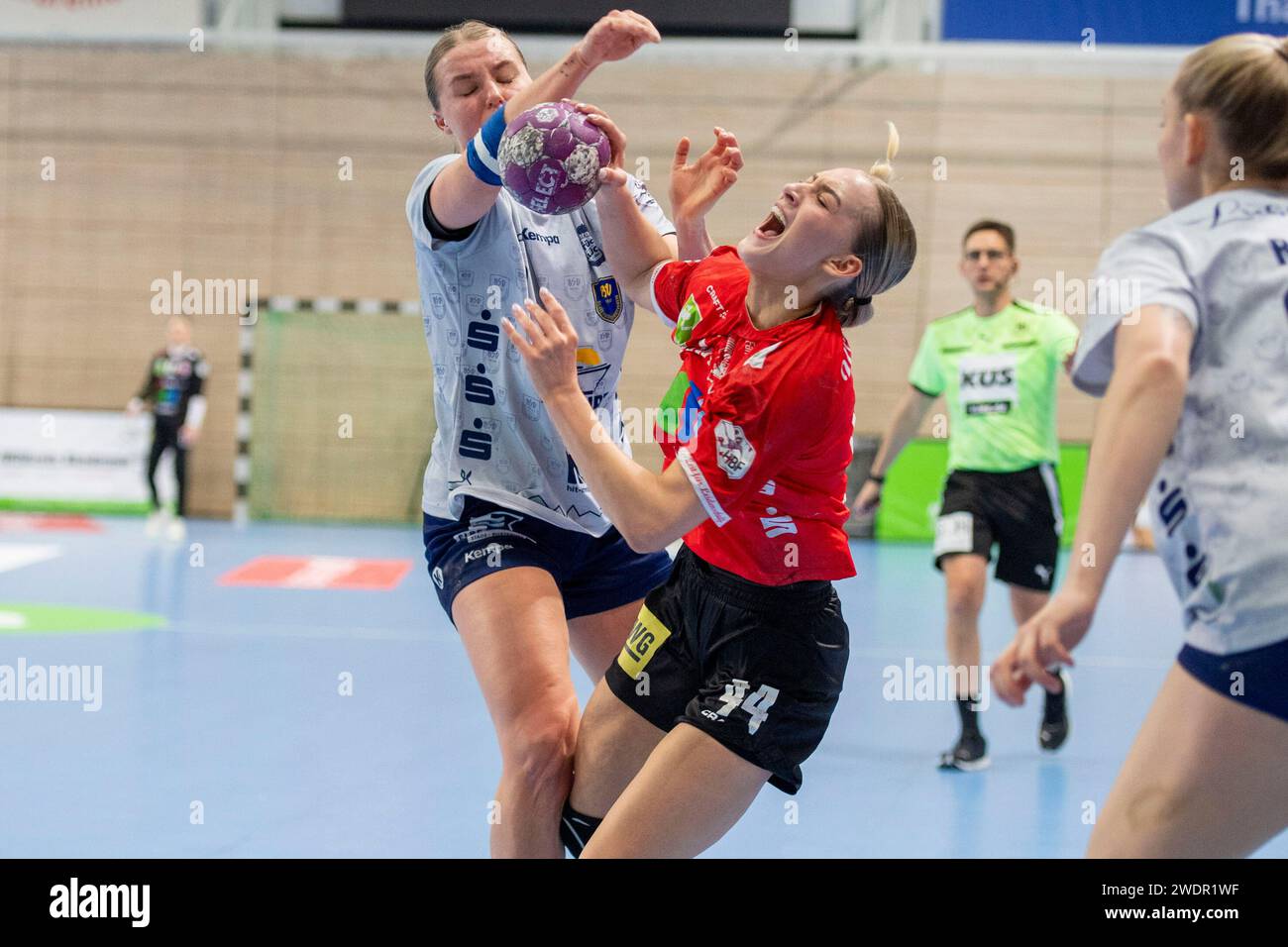 Halle, Deutschland. 21st Jan, 2024. Halle, Deutschland 21. Januar 2024: ...