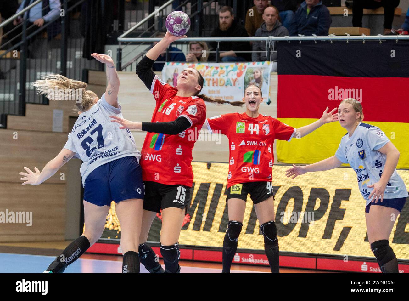 Halle, Deutschland. 21st Jan, 2024. Halle, Deutschland 21. Januar 2024: ...