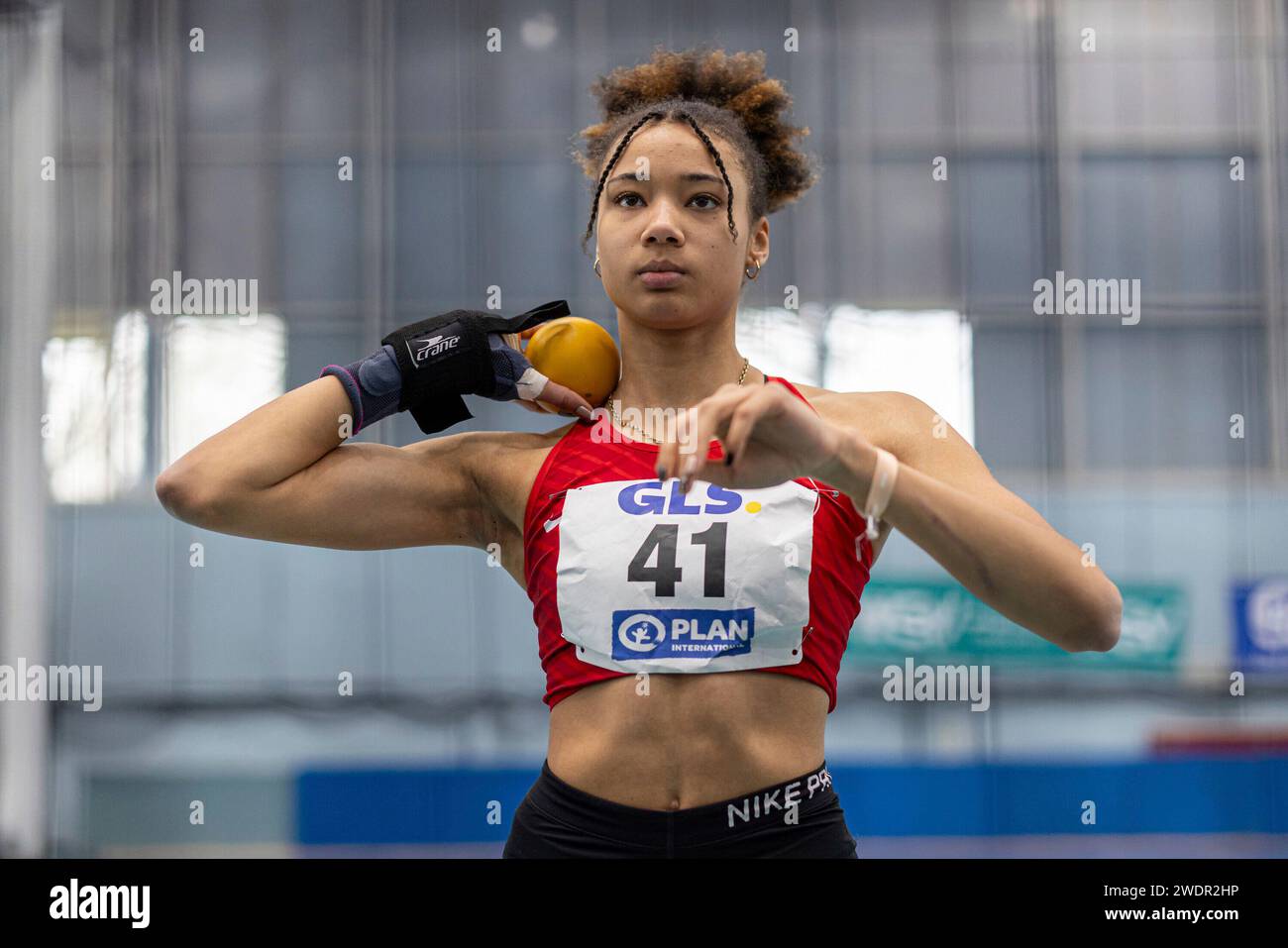 Frankfurt, Deutschland. 21st Jan, 2024. Anna-Elisabeth Ehlers (TSV ...