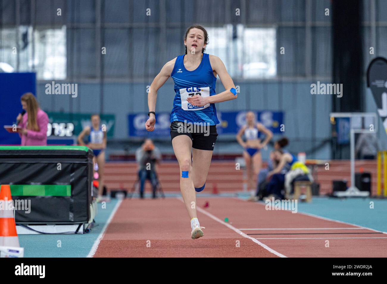 Marie Ismer (SSV 1952 Torgau e.V.); DM Mehrkampf Halle in der ...