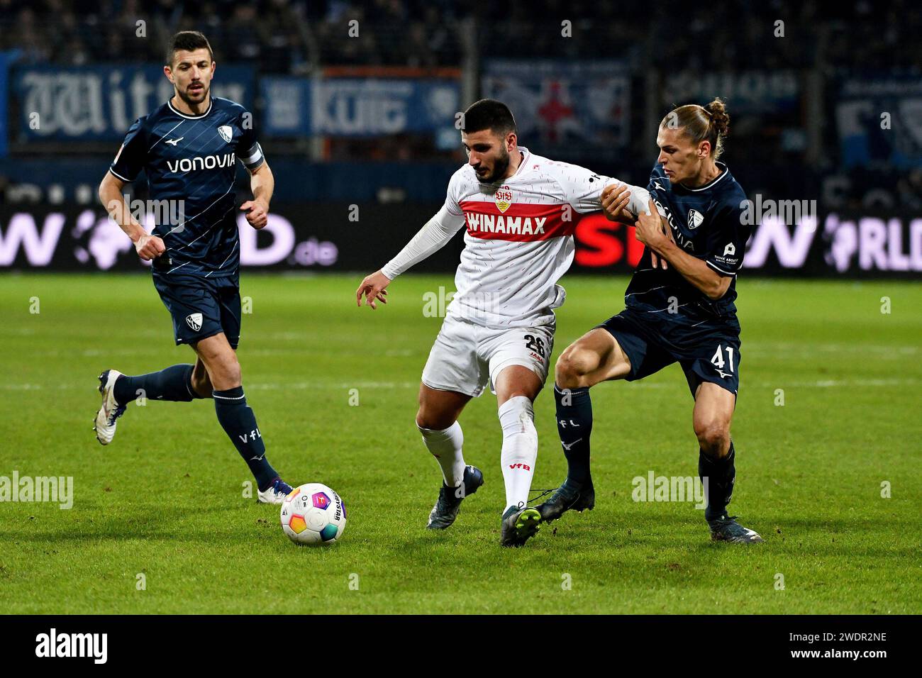 Bochum, Deutschland. 20th Jan, 2024. Fussball; Spieltag 18; 1 ...