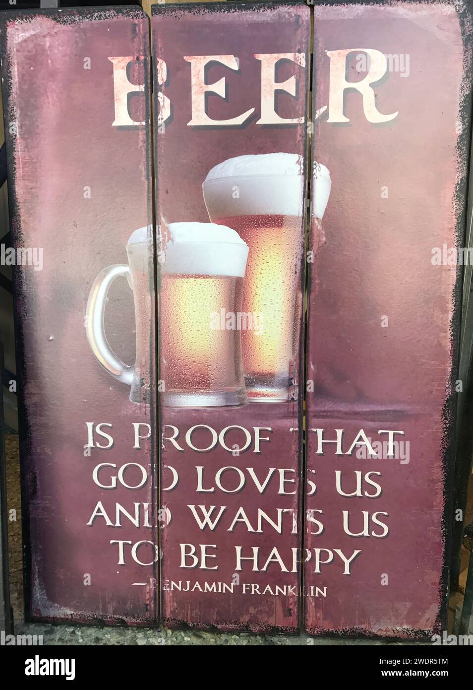 Beer poster hi-res stock photography and images - Alamy