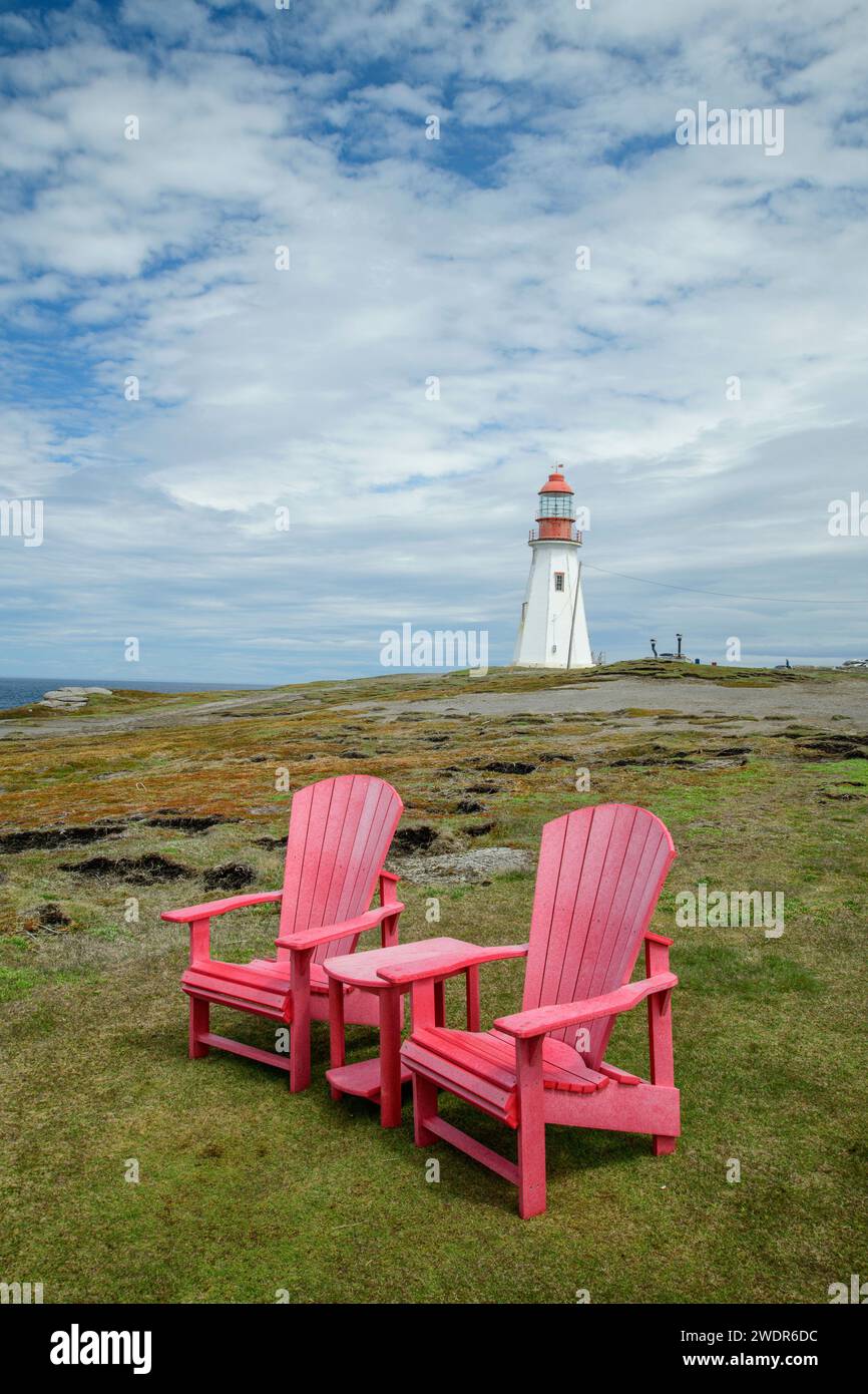 Canada, Maritimes, Newfoundland, Port au Choix, Point Riche Lighthouse ...
