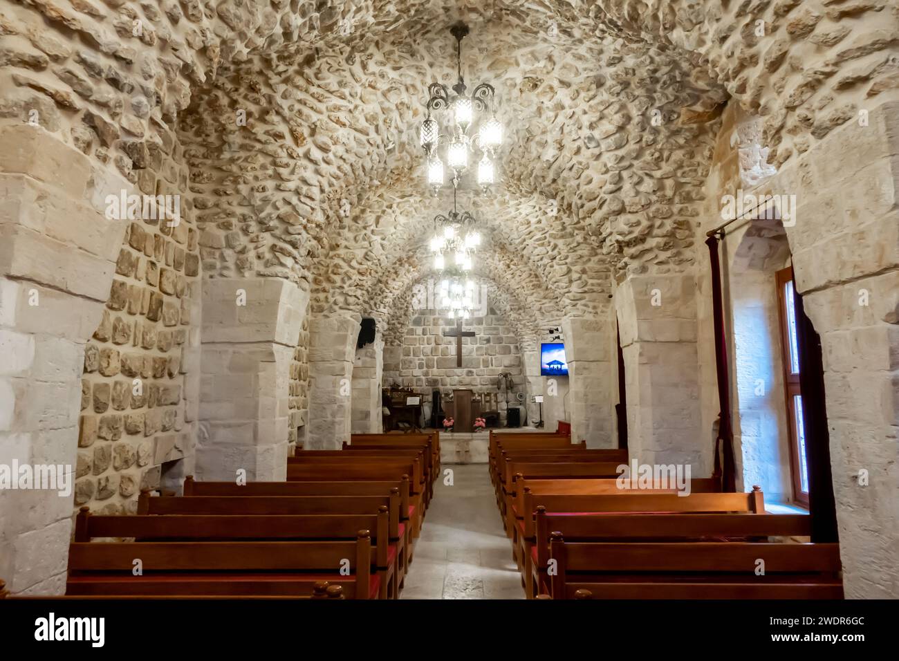 Protestant church in Mardin Turkey Stock Photo - Alamy