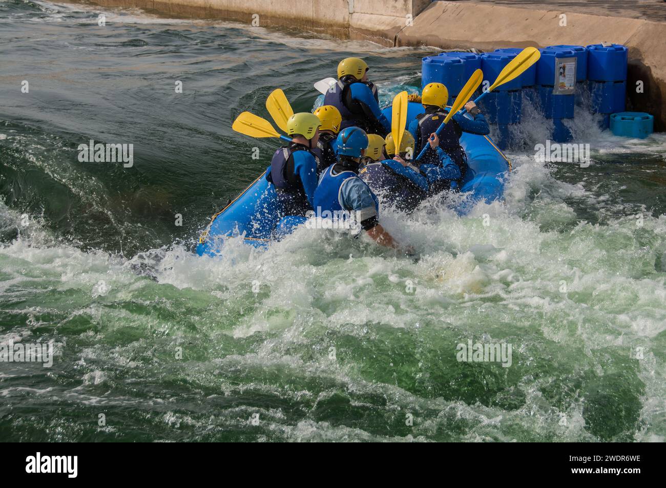 Whitewater rafting helmet hi-res stock photography and images - Alamy
