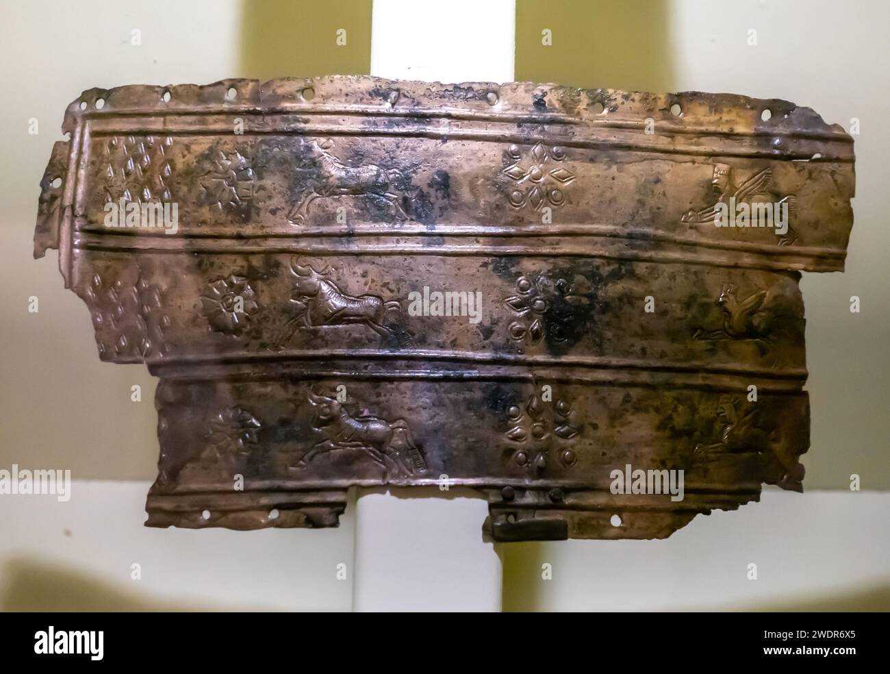Urartian armory belt, Middle Iron Age, (900-600 B.C Stock Photo - Alamy