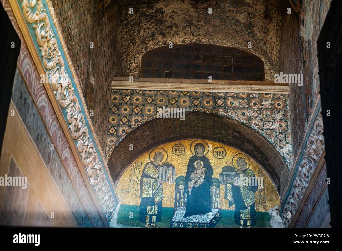 Santa Sophia, jewel of Byzantine art Stock Photo - Alamy