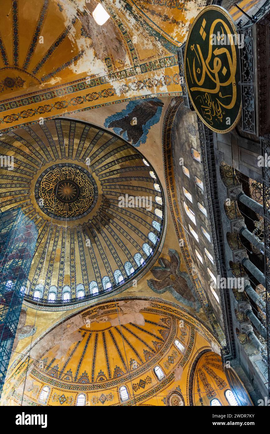 Santa Sophia, jewel of Byzantine art Stock Photo - Alamy