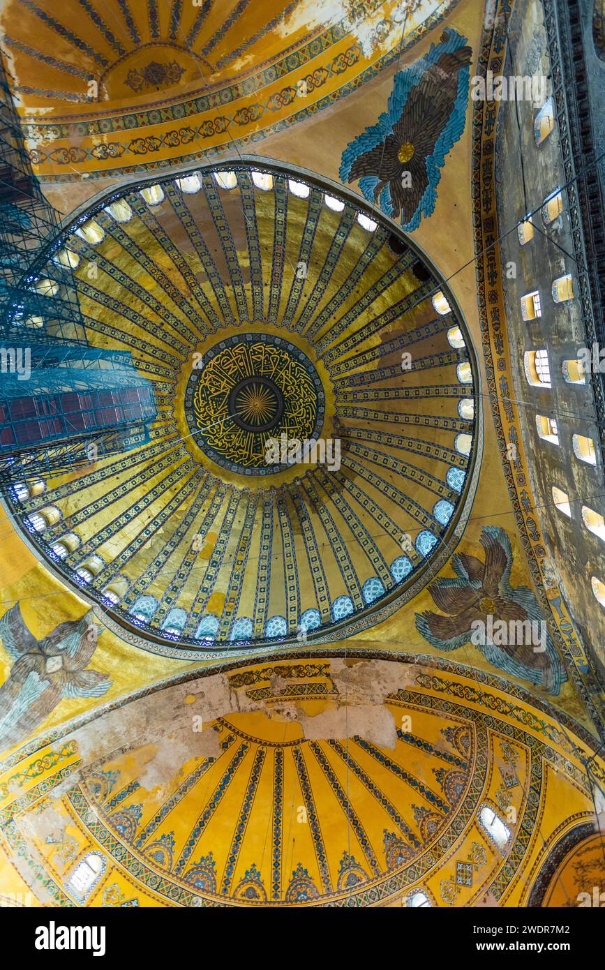 Santa Sophia, jewel of Byzantine art Stock Photo - Alamy