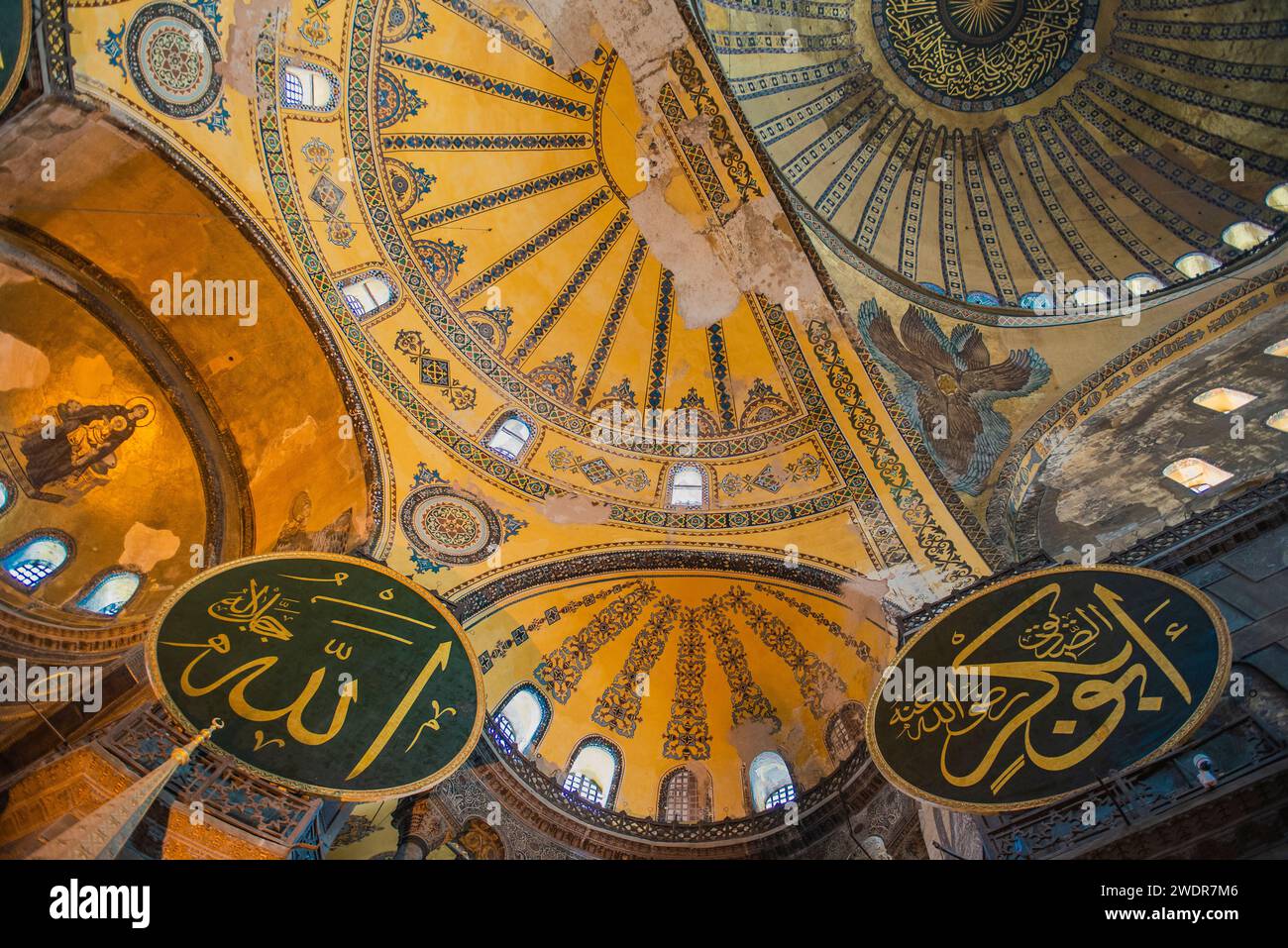 Santa Sophia, jewel of Byzantine art Stock Photo - Alamy