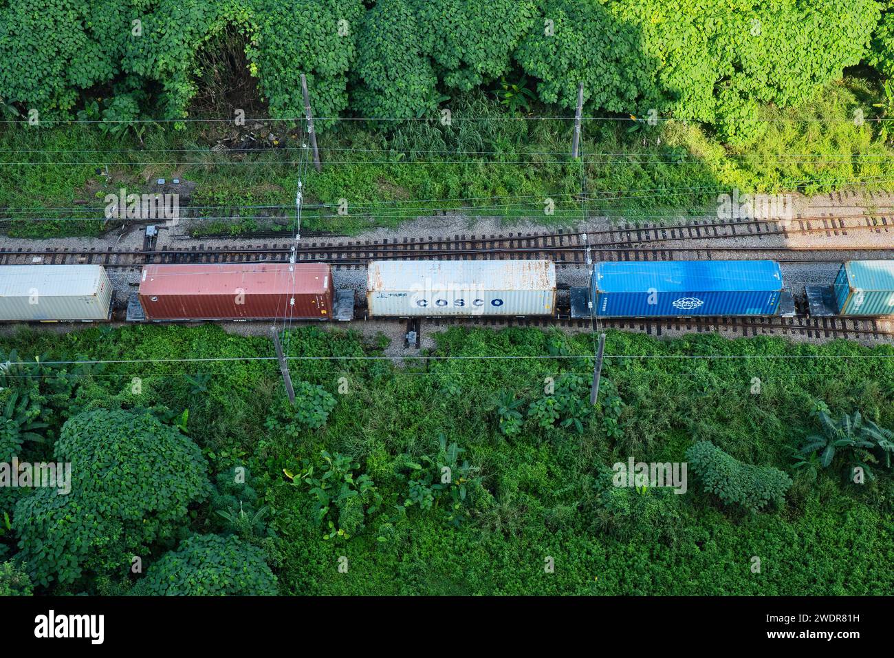 Kuala Lumpur, Malaysia - December 21, 2023 - Cosco shipping cargo ...